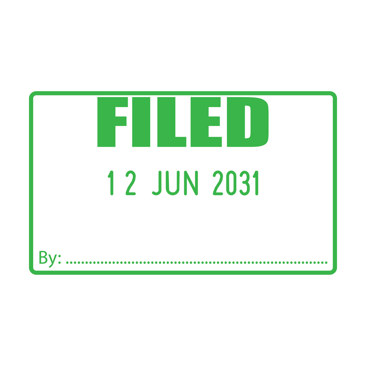 Filed Date Stamp – Stamp Lab