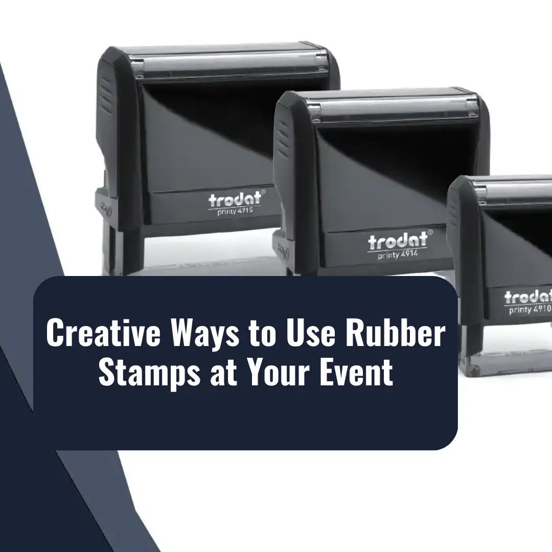 Creative Ways to Use Rubber Stamps at Your Event – Stamp Lab