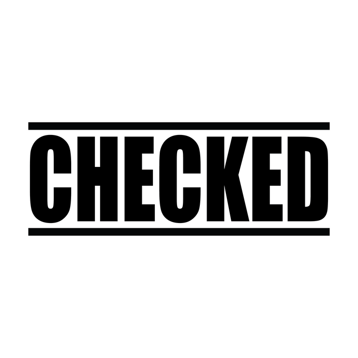 Checked Rubber Stamp – Stamp Lab