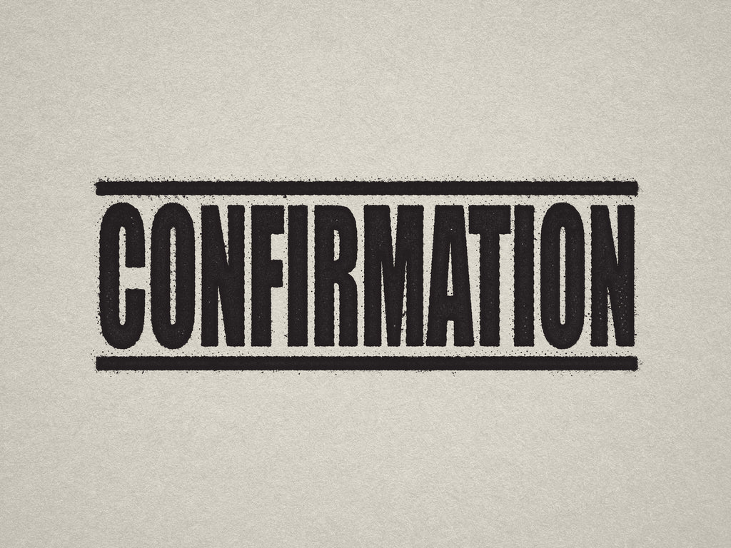 Confirmation Stamp – Stamp Lab