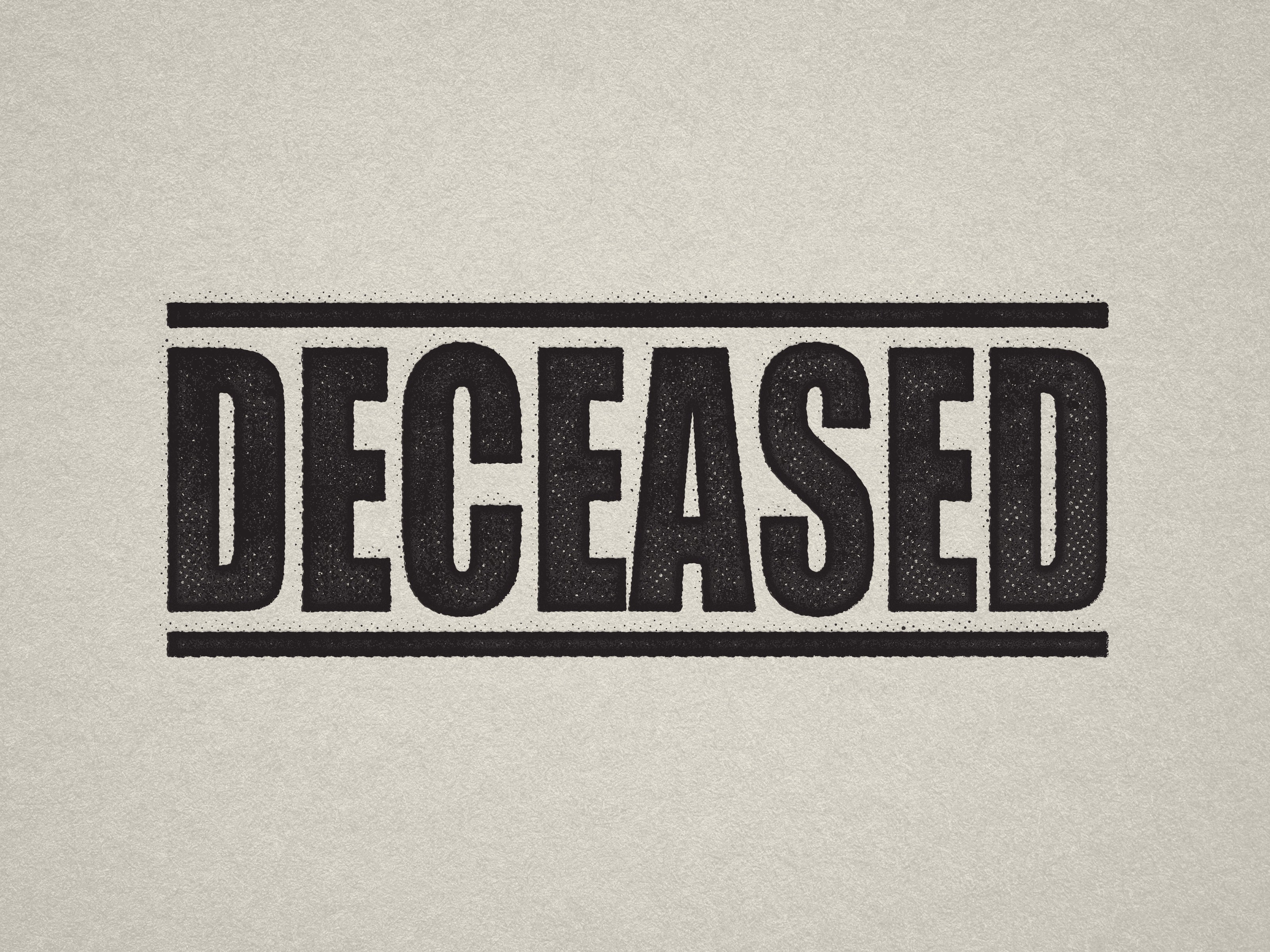 Deceased Stamp – Stamp Lab