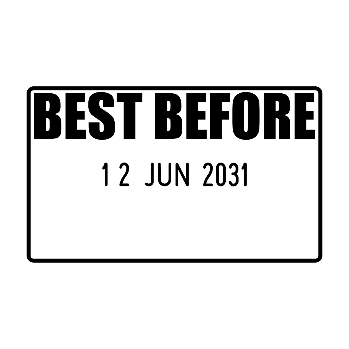 BEST BEFORE Date Stamp – Stamp Lab