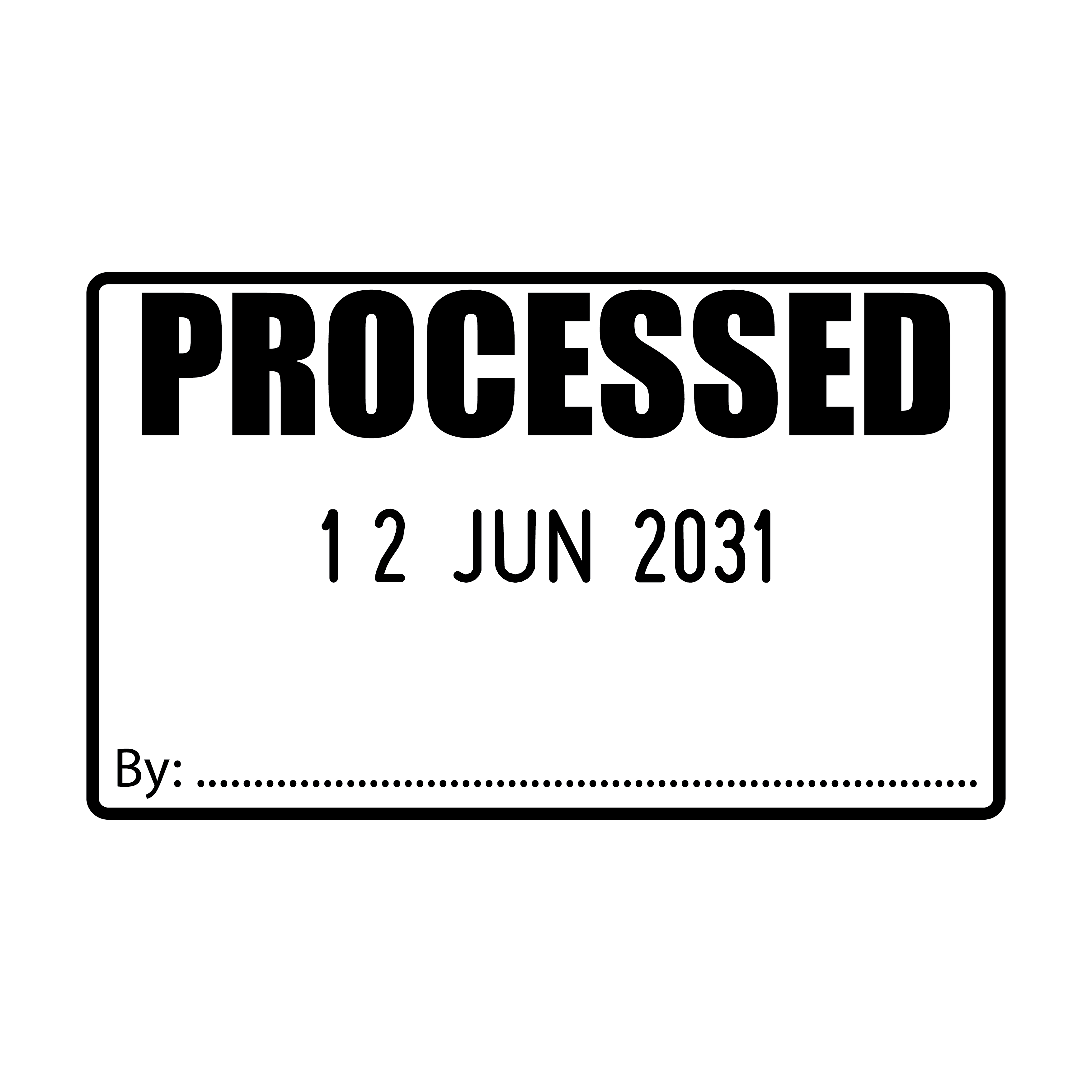 Processed Date Stamp – Stamp Lab