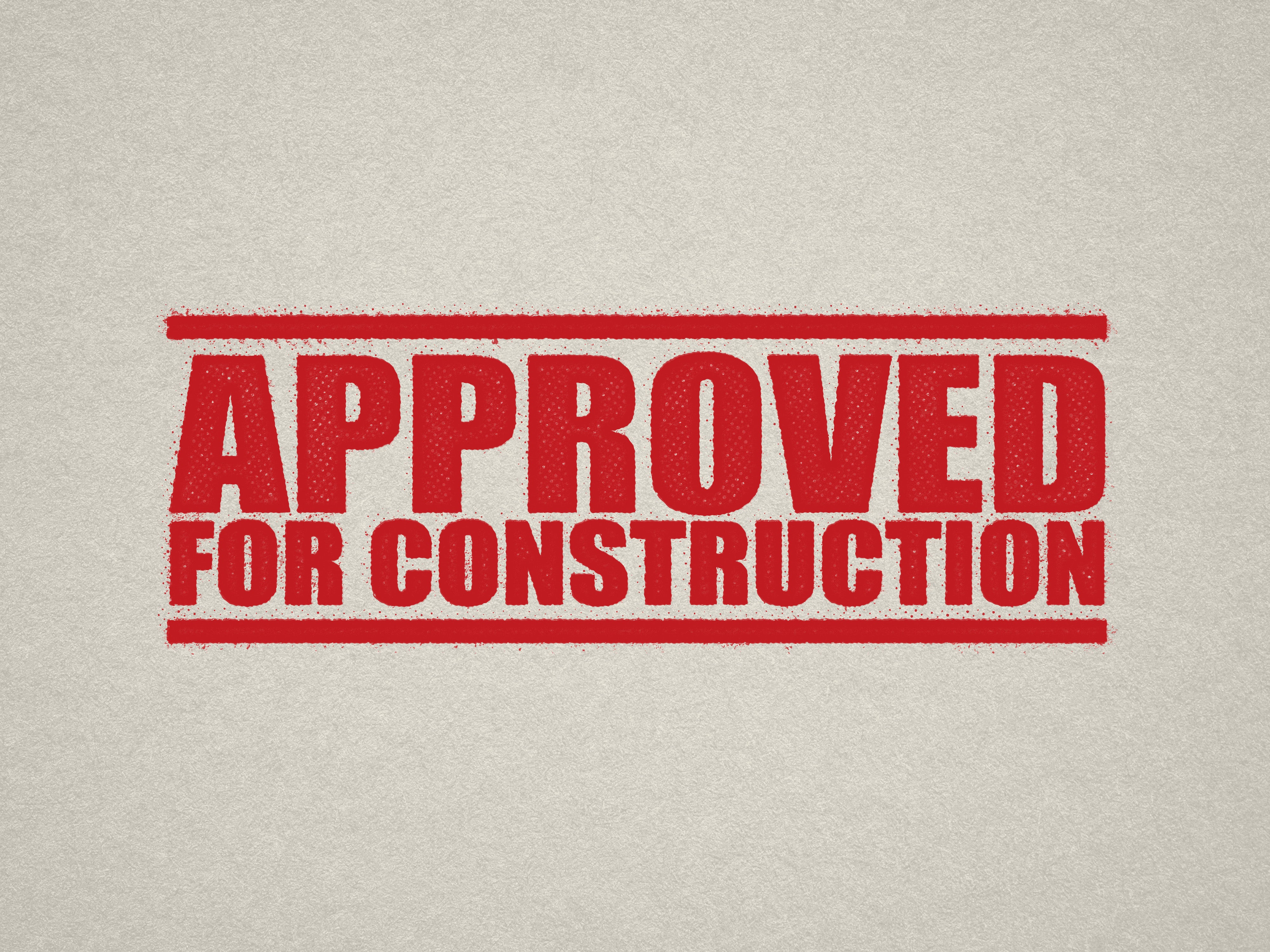Approved for Construction Stamp – Stamp Lab