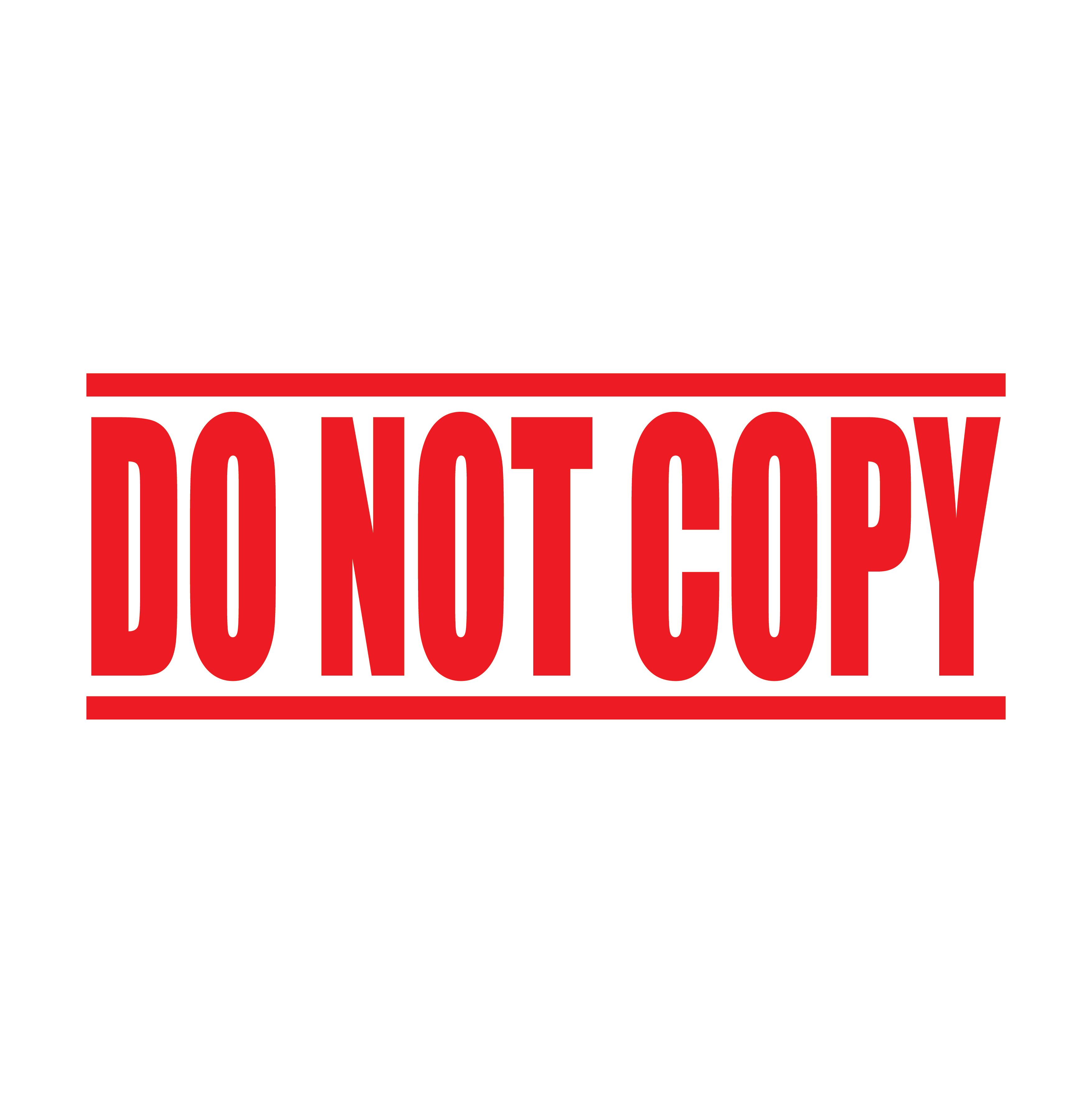Do Not Copy Stamp – Stamp Lab