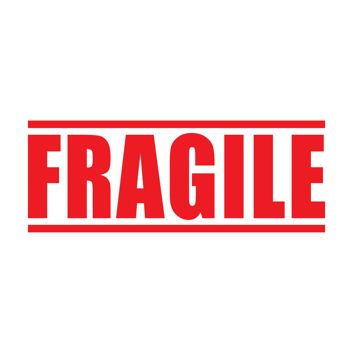 Fragile Rubber Stamp – Stamp Lab