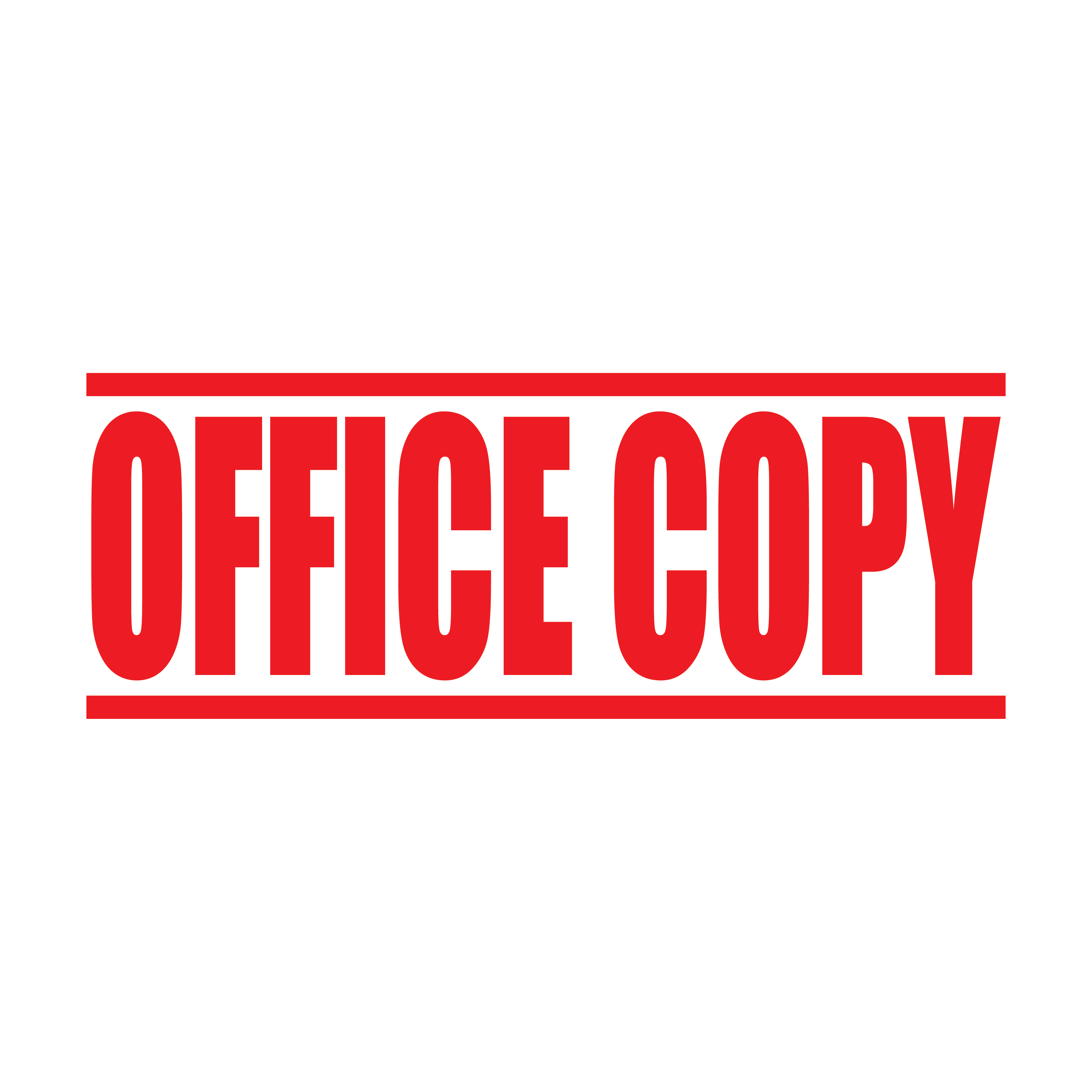 Office Copy Rubber Stamp – Stamp Lab