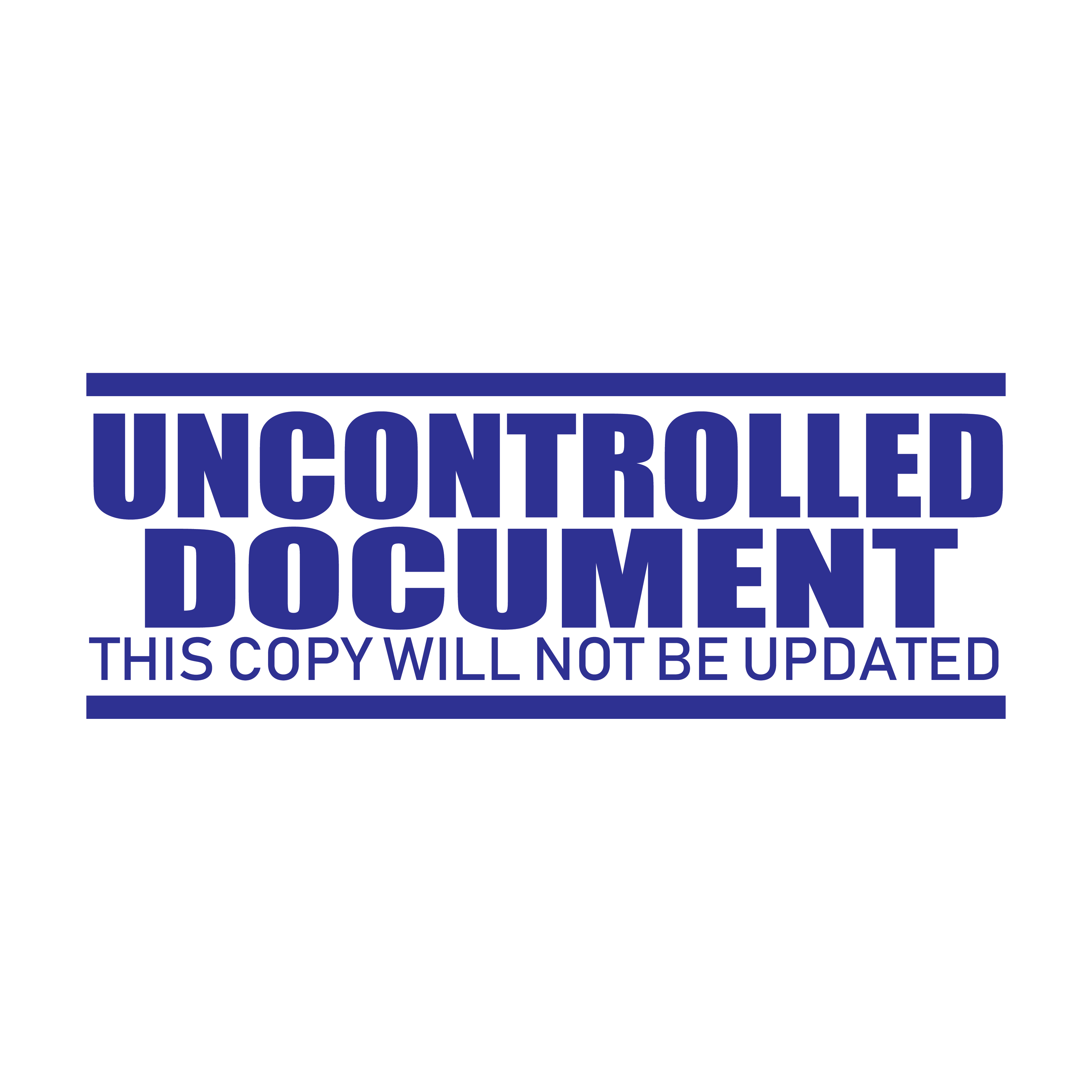 Uncontrolled Document Stamp – Stamp Lab