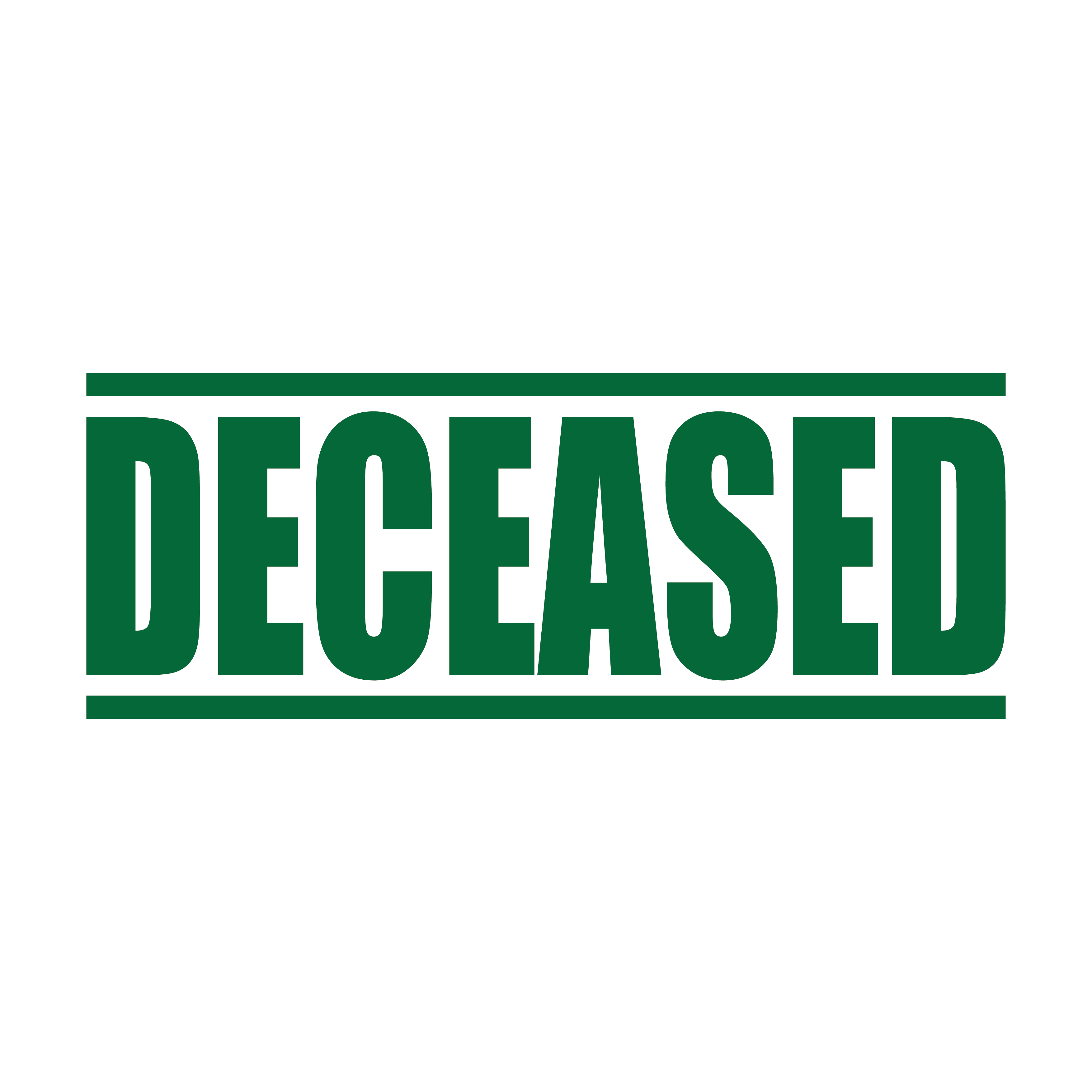 Deceased Stamp – Stamp Lab