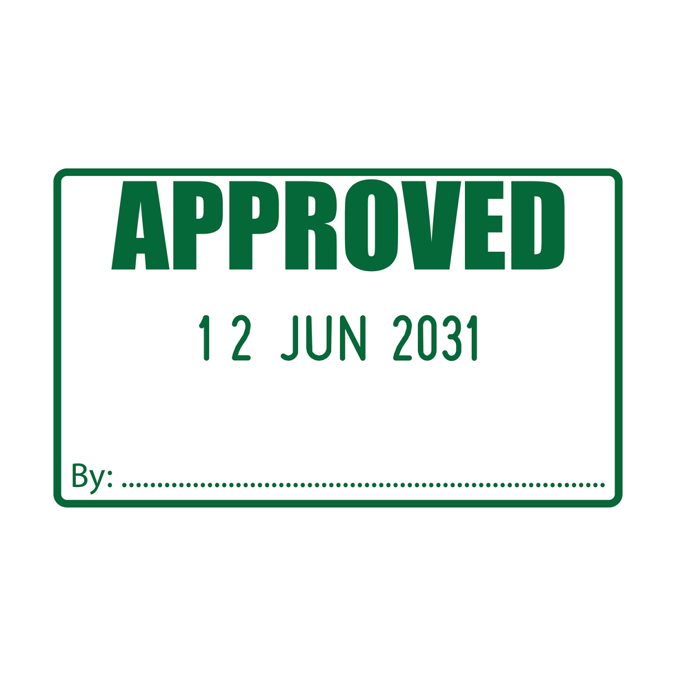 Approved Date Stamp – Stamp Lab