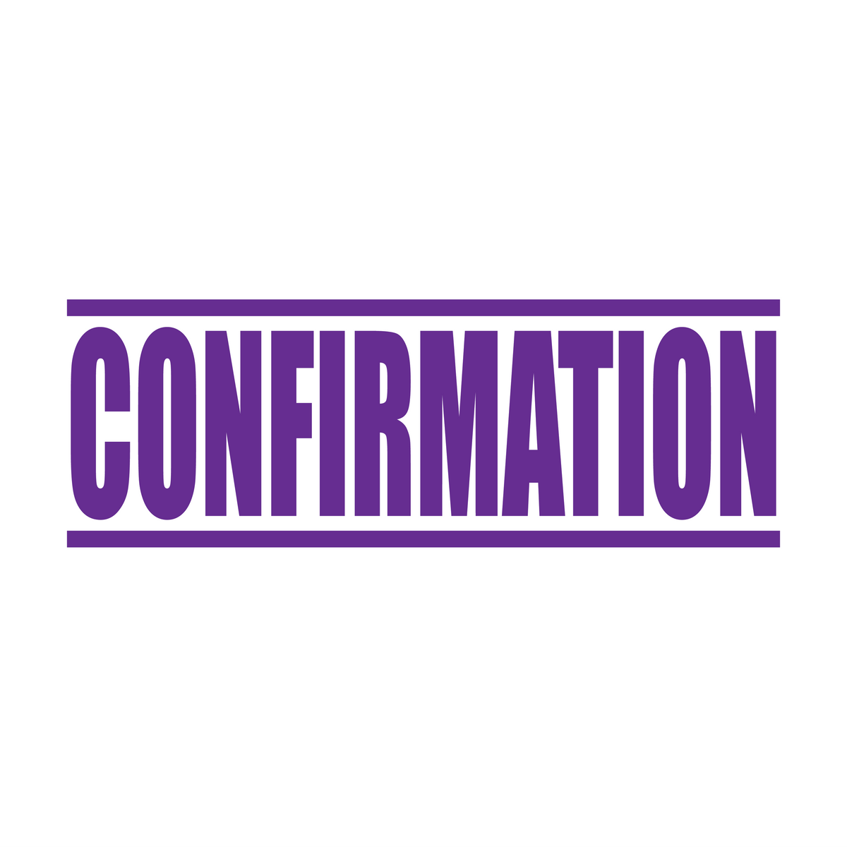 Confirmation Stamp – Stamp Lab