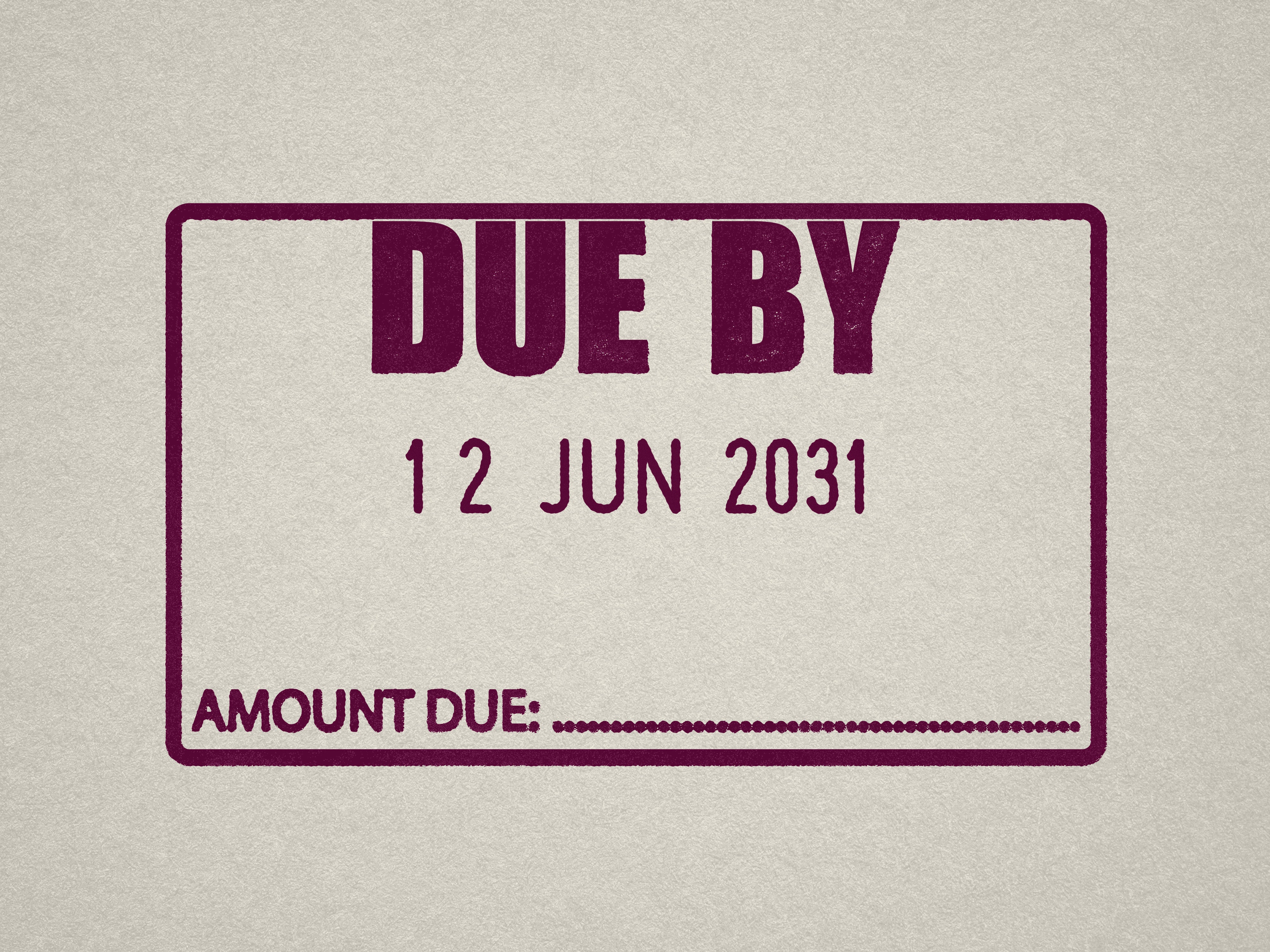 Embossing Stamp Number Stamps Quick Dry & Specialty Inks Time and Clock ...