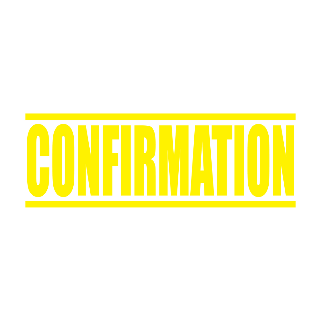 Confirmation Stamp – Stamp Lab