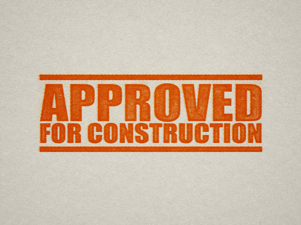 Approved for Construction Stamp