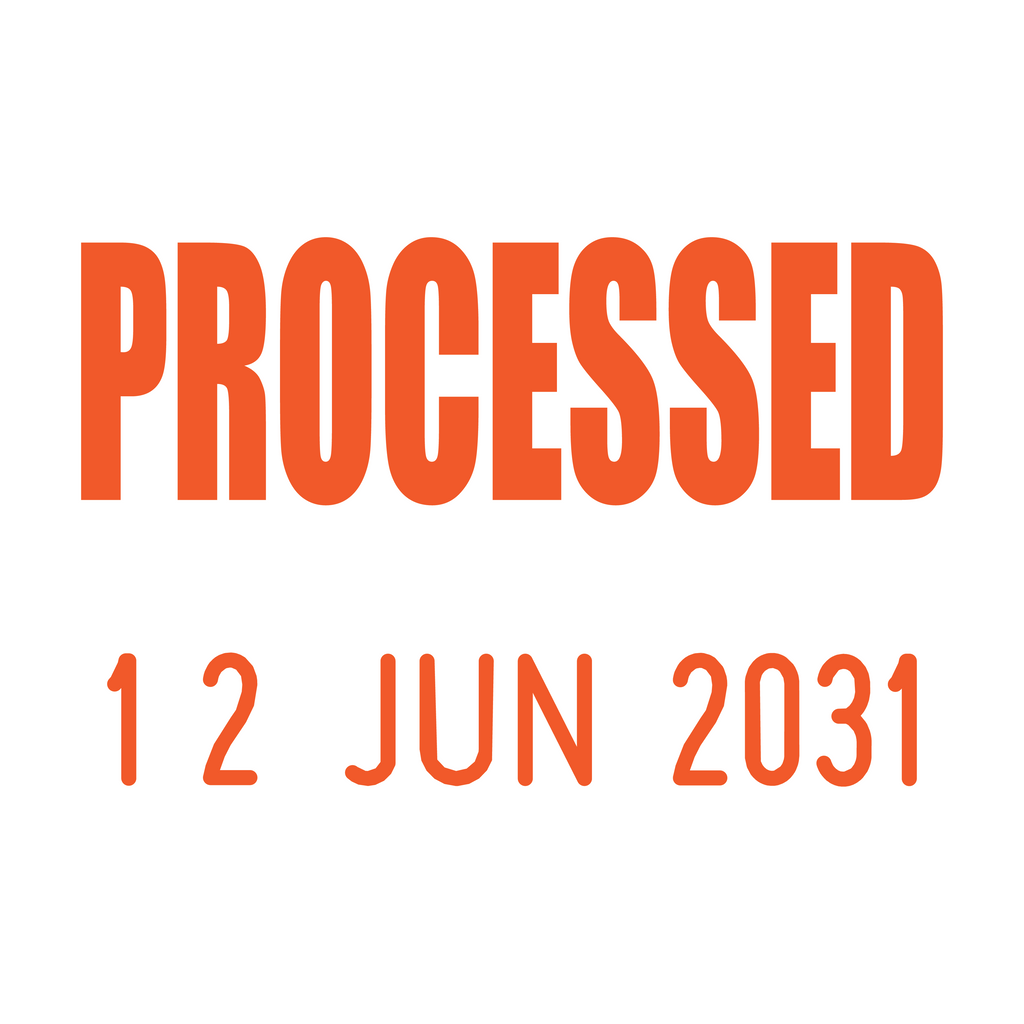 Processed Mini-Date Stamp