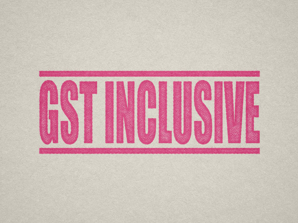 GST Inclusive Stamp
