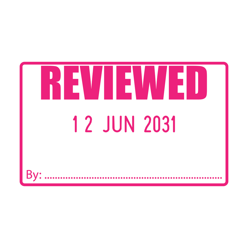 Reviewed Date Stamp