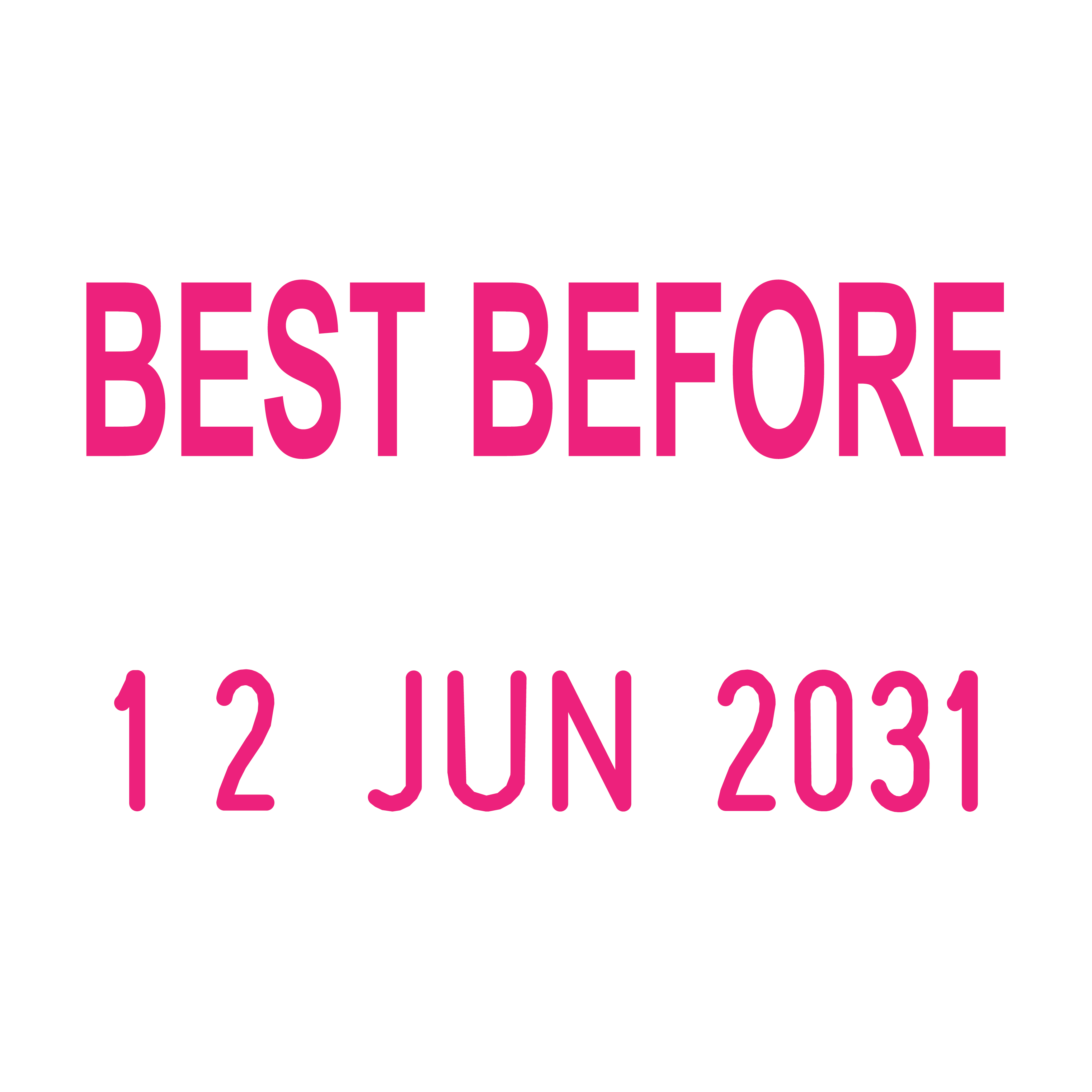 Best Before Mini-Date Stamp – Stamp Lab