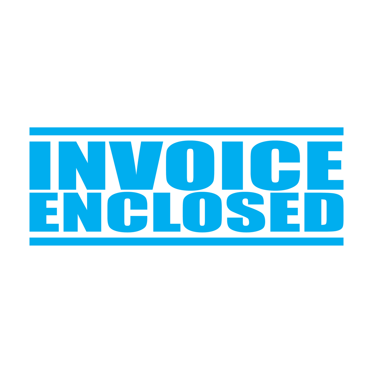 Invoice Enclosed Stamp – Stamp Lab