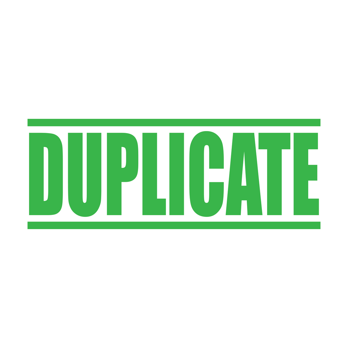 Duplicate Self-Inking Rubber Stamp – Stamp Lab