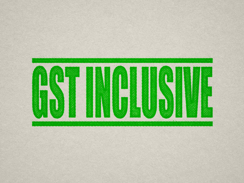 GST Inclusive Stamp