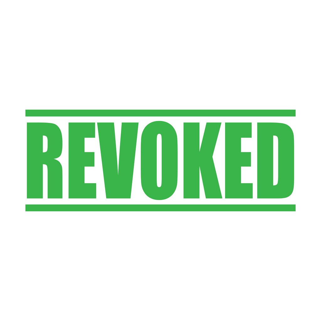 Revoked Stamp