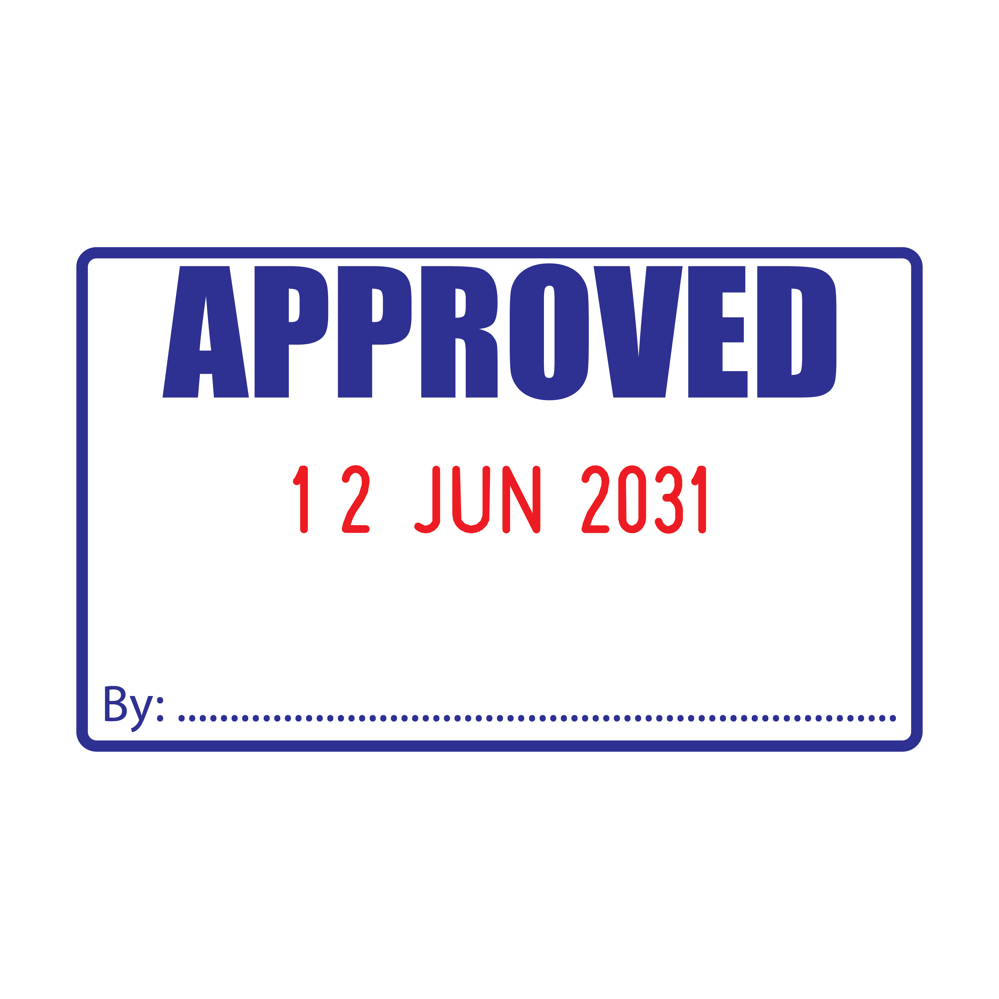 Approved Date Stamp – Stamp Lab