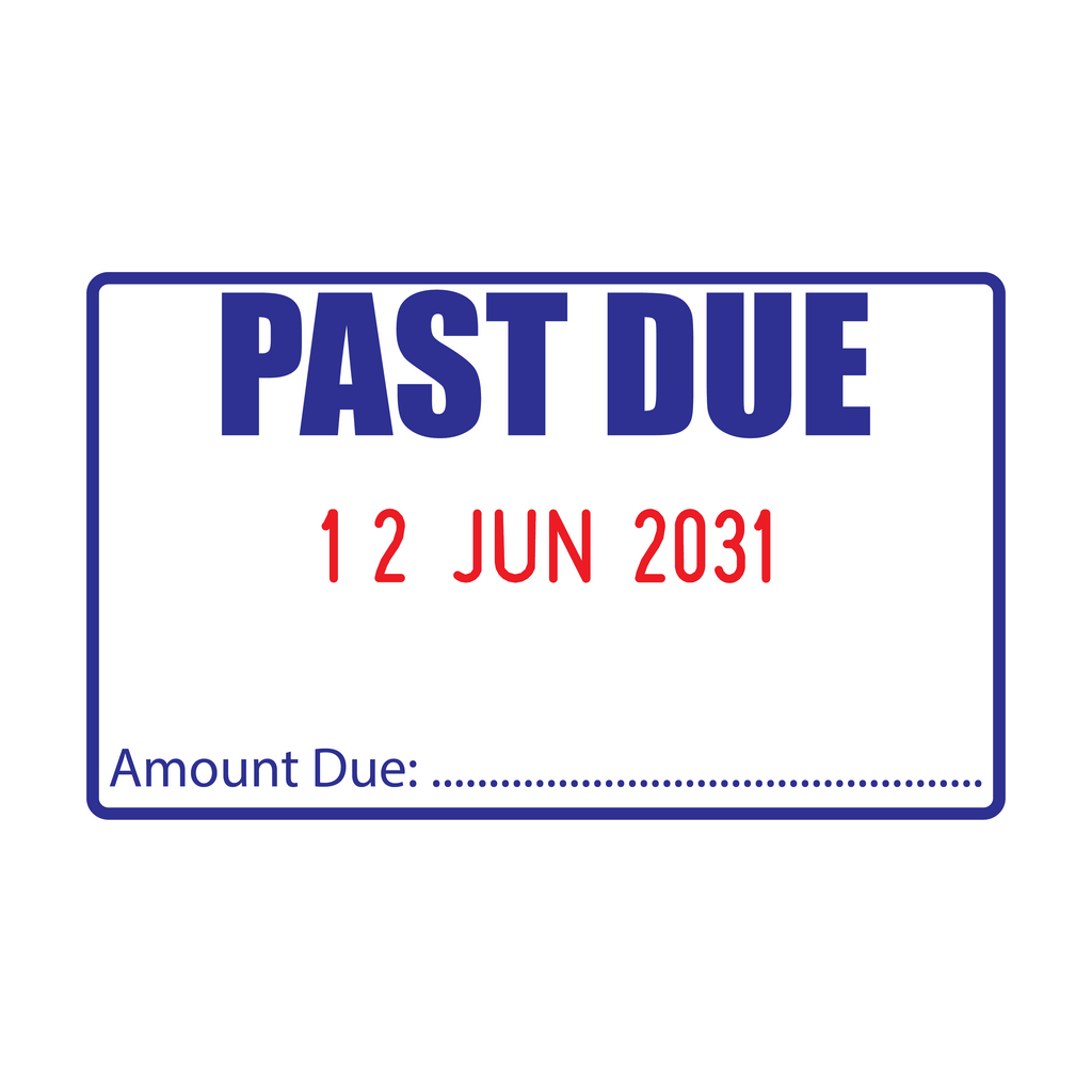 Past Due Date Stamp – Stamp Lab