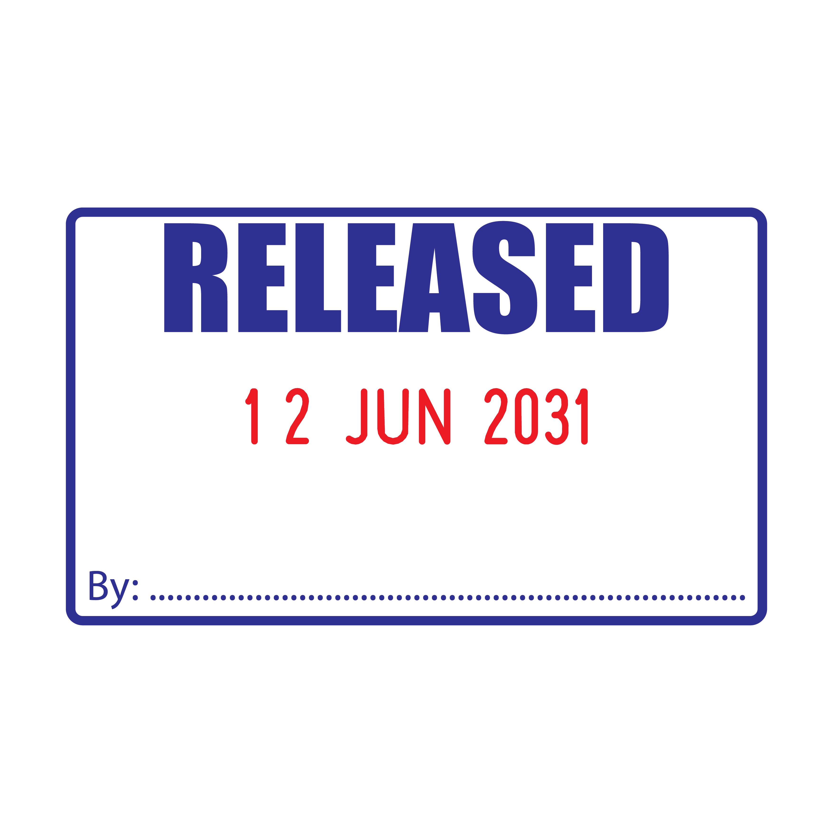 Released Date Stamp – Stamp Lab