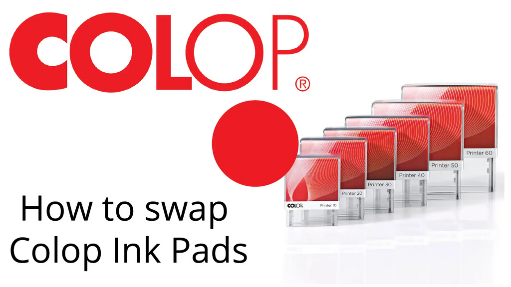 How To Swap a Colop Ink Pad