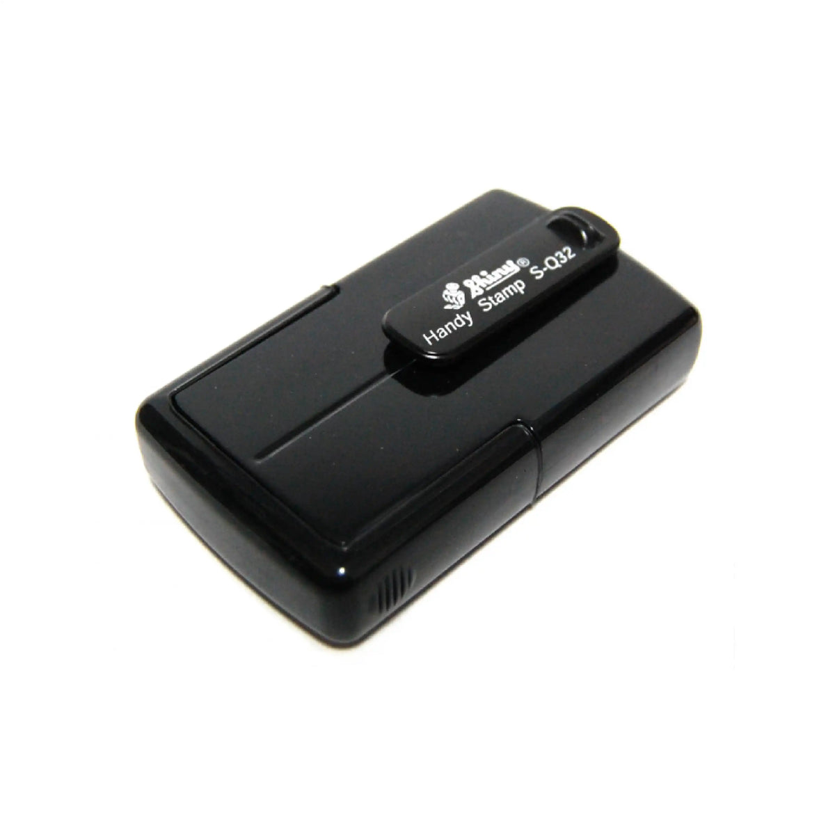 S-Q32 Handy Stamp Self Inking Black Case, 32 x 32mm – Stamp Lab