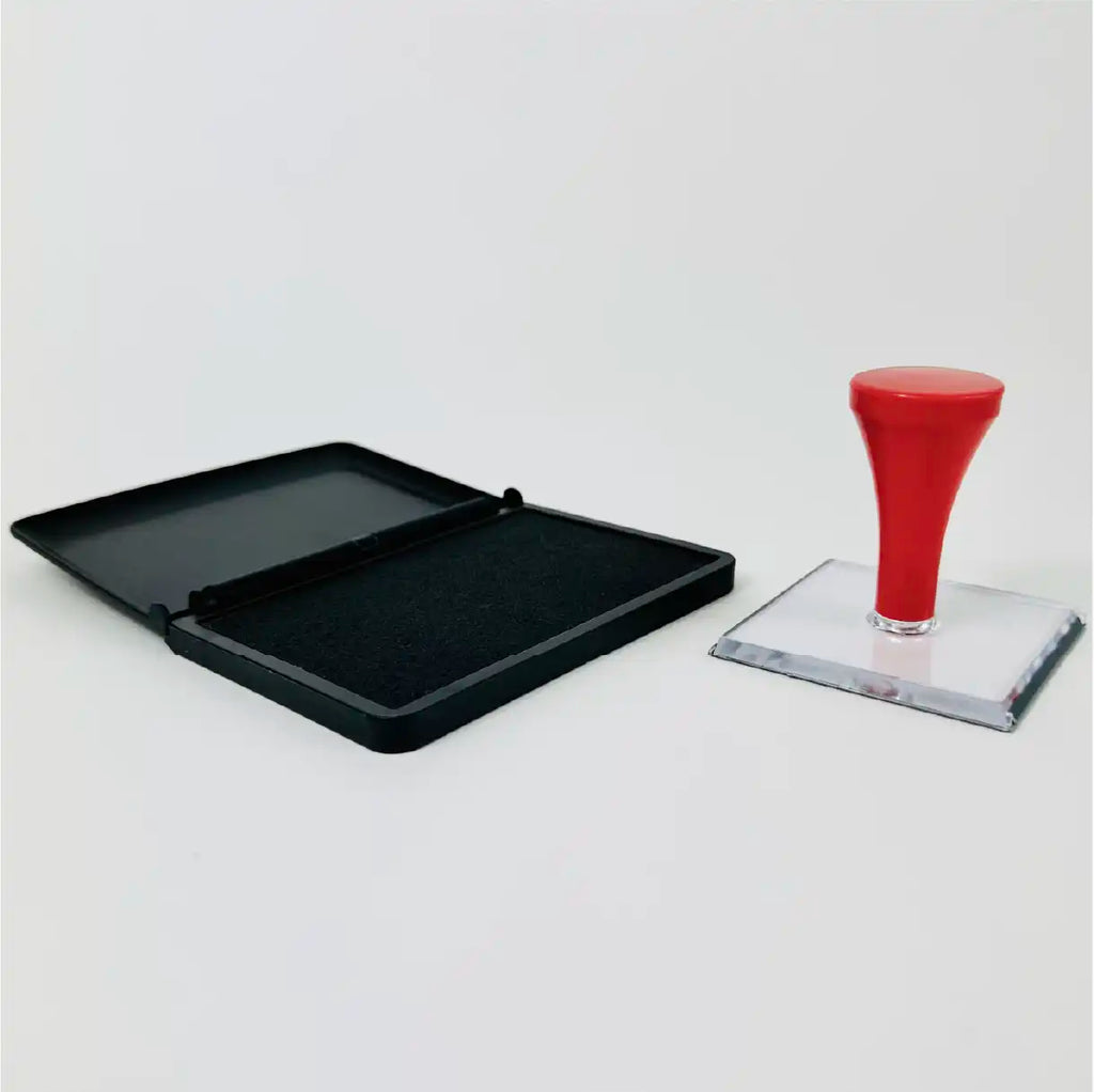 Vuestamp L21 Rubber Stamp with ink tray