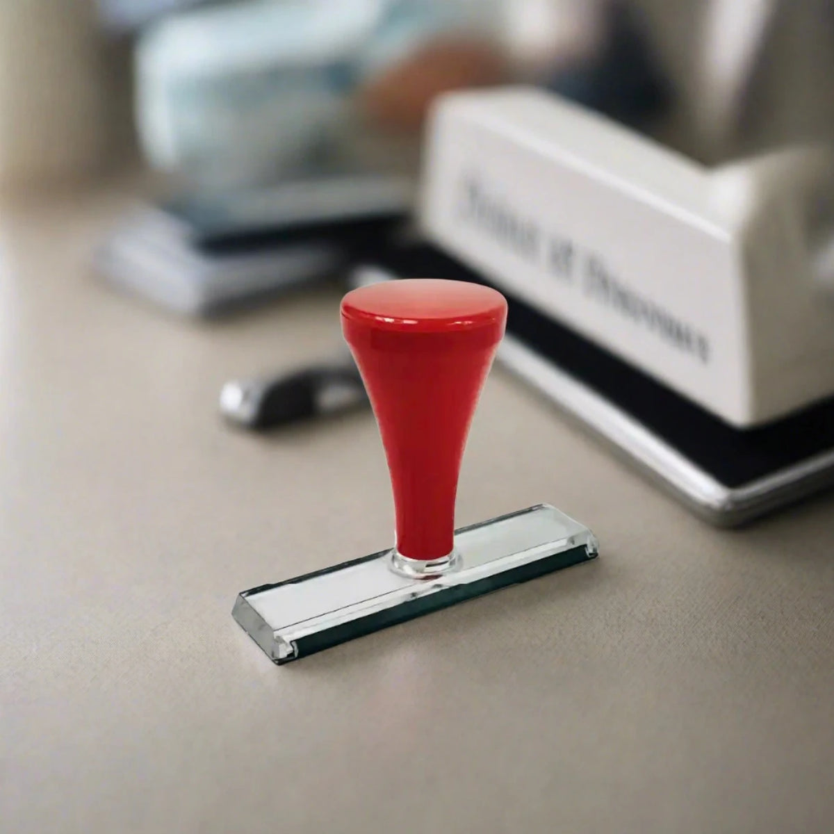 Traditional Rubber Stamp 63 x 16mm | Vue Stamp S12 – Stamp Lab