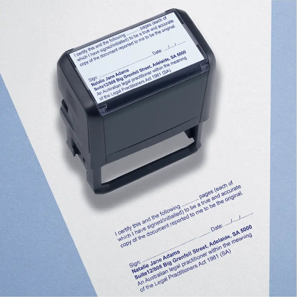 South Australian Multipage Legal Practitioner Stamp – Stamp Lab