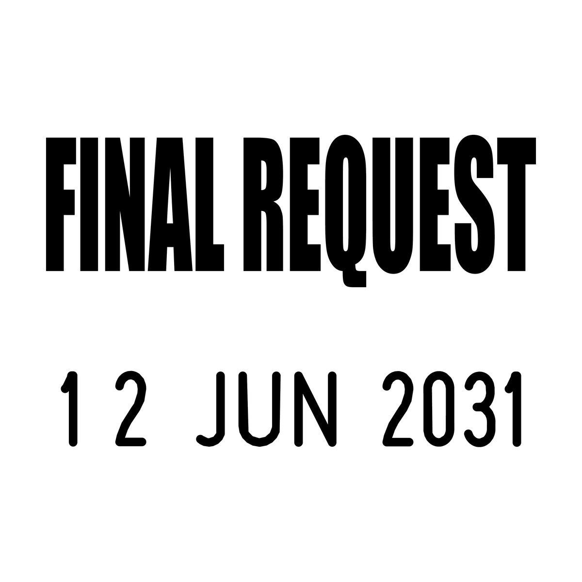 Final Request Mini-Date Stamp – Stamp Lab
