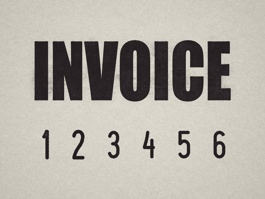 Invoice Mini-Number Stamp – Stamp Lab