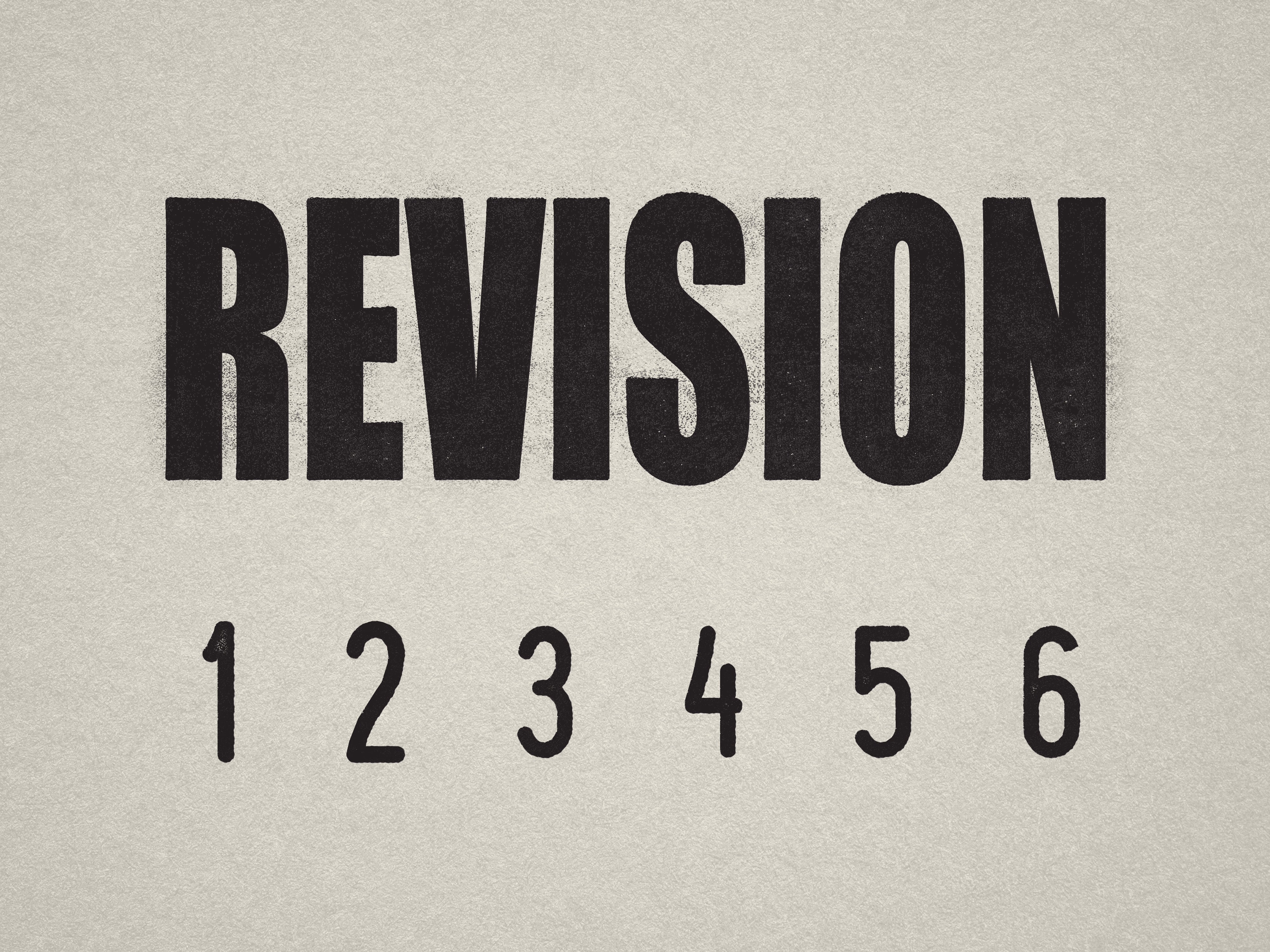 Revision Mini-Number Stamp – Stamp Lab
