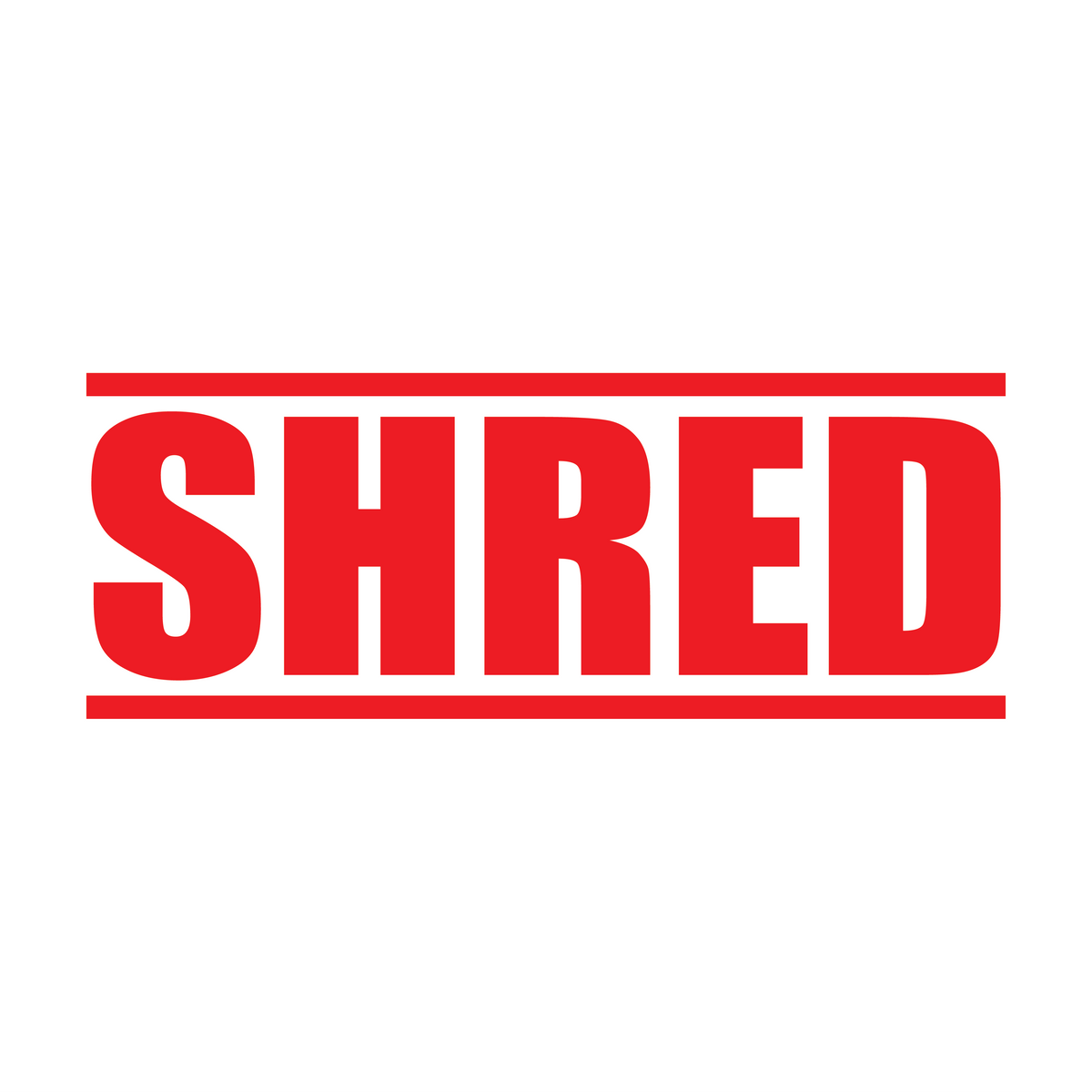 Shred Stamp – Stamp Lab