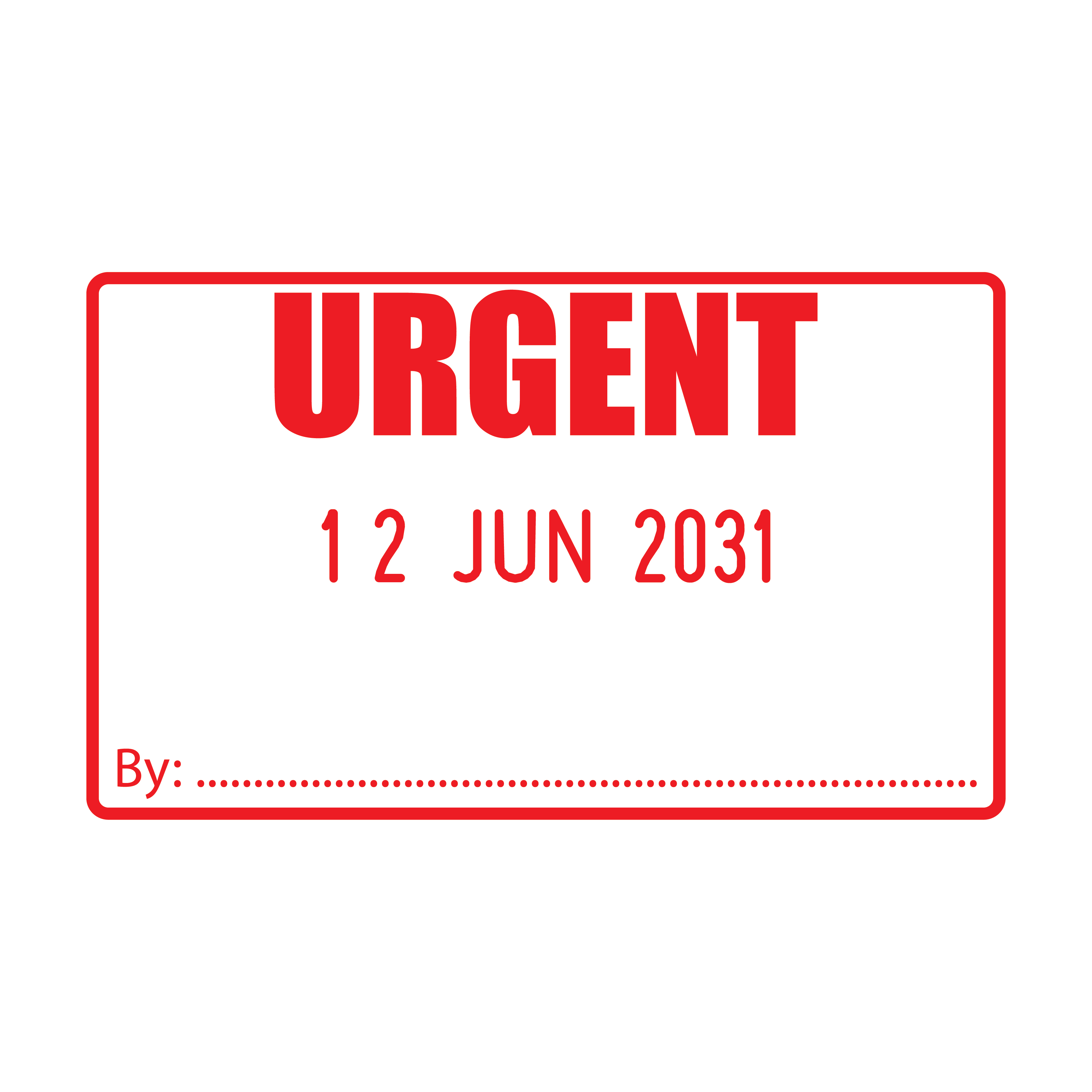 Urgent Date Stamp – Stamp Lab
