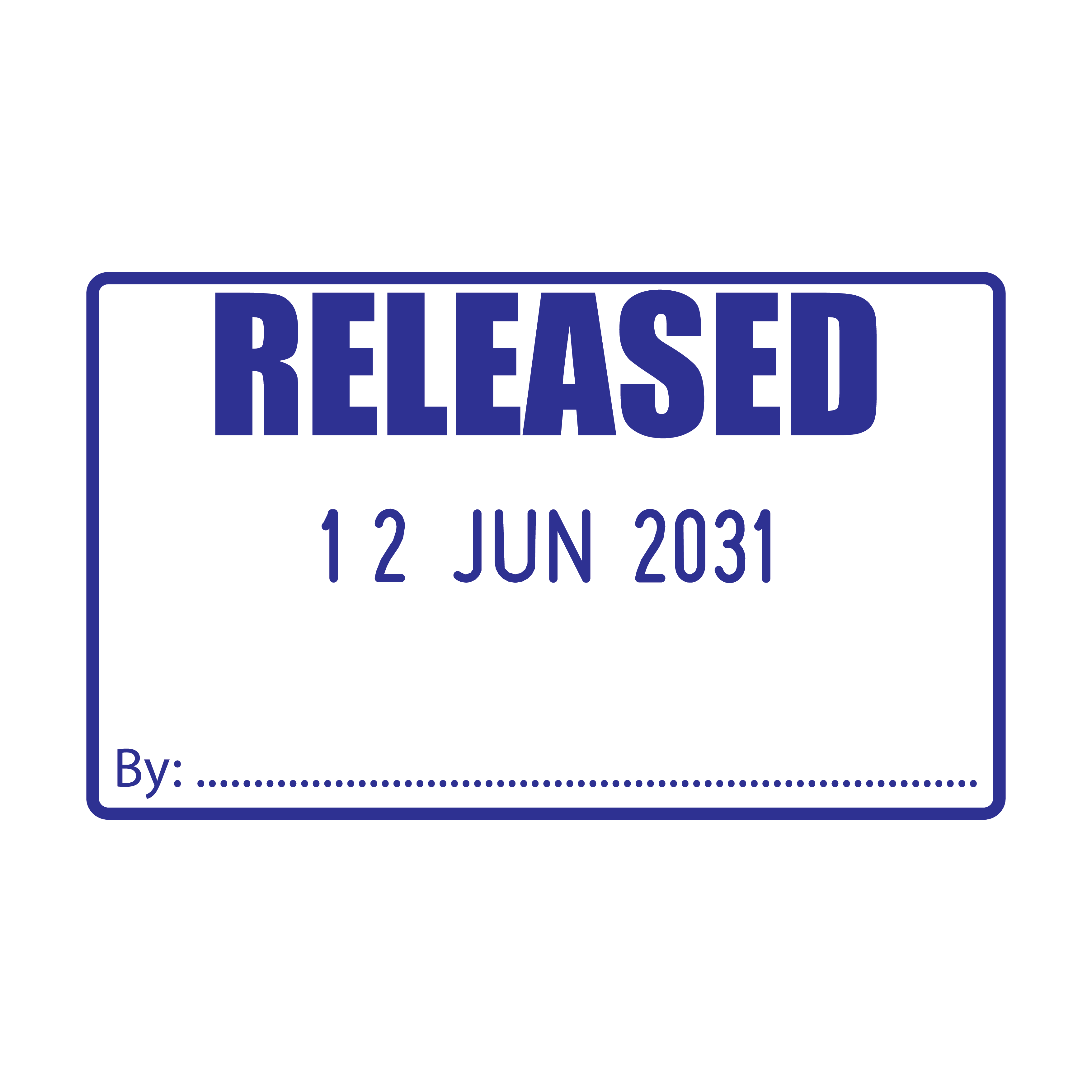 Released Date Stamp – Stamp Lab
