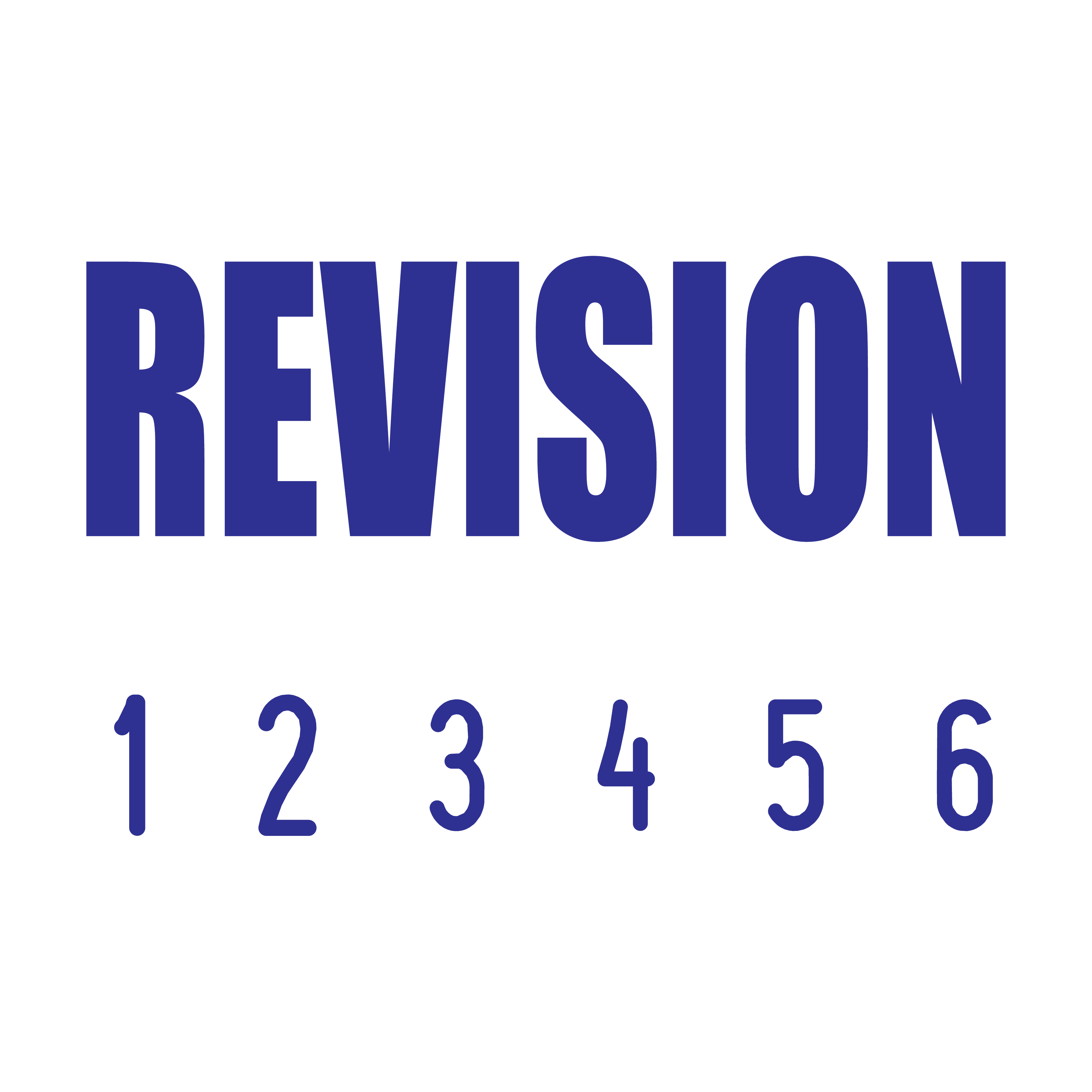 Revision Mini-Number Stamp – Stamp Lab