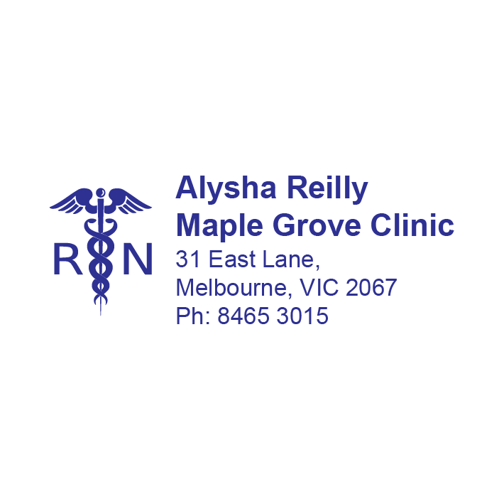 Registered Nurse Stamp with Medical Logo – Stamp Lab