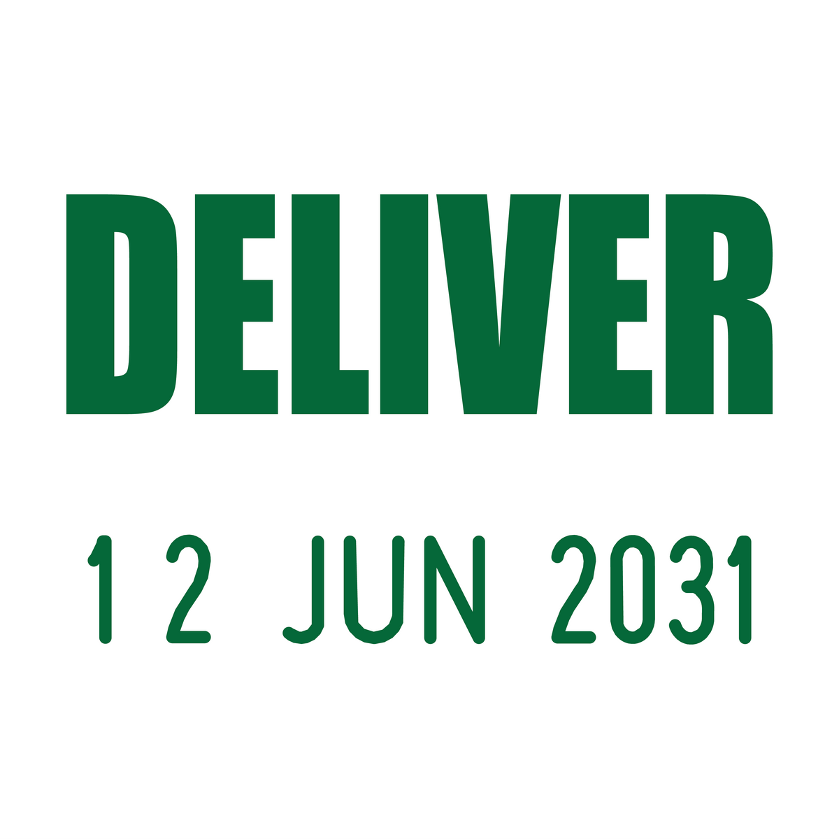 Deliver Mini-Date Stamp – Stamp Lab