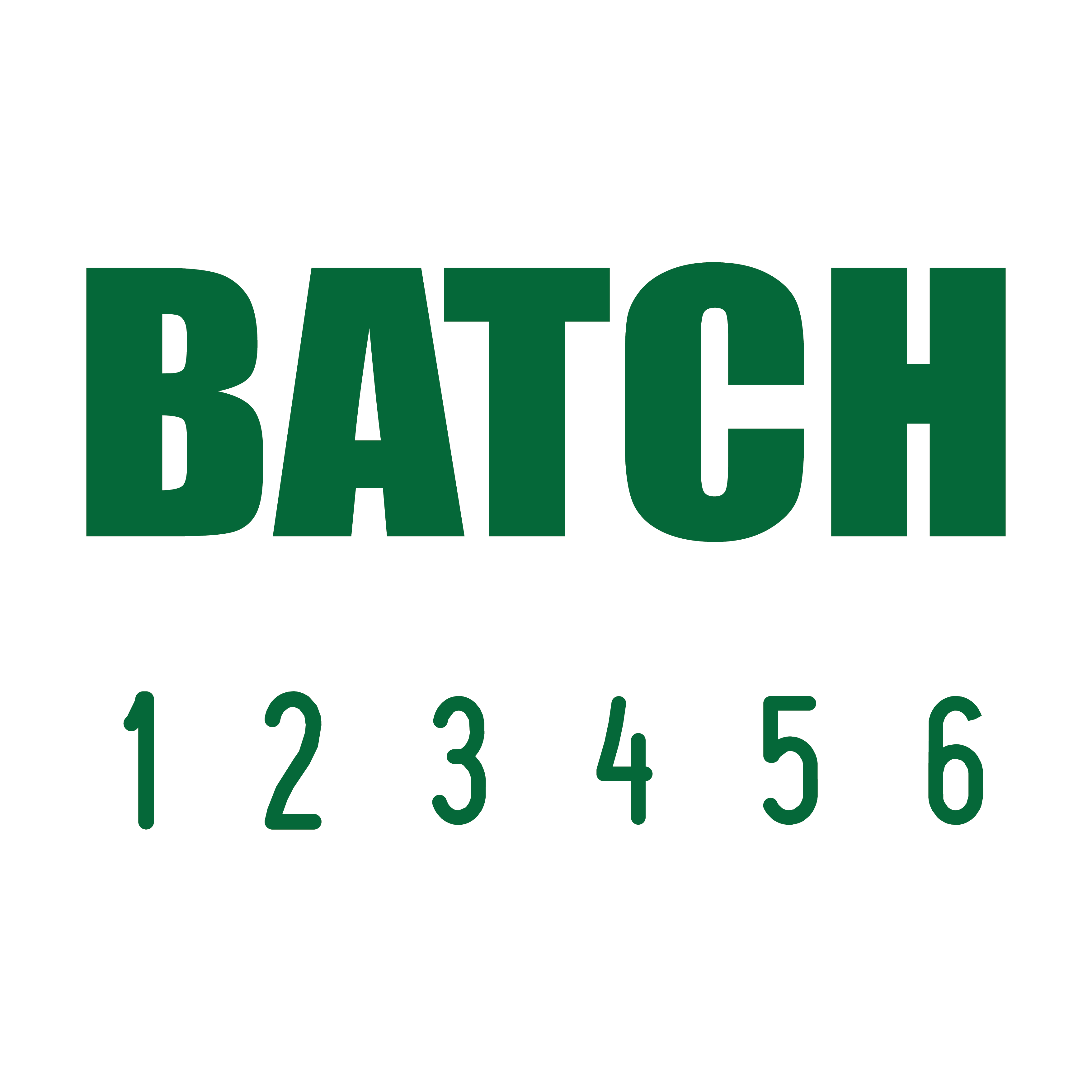 Batch Mini-Number Stamp – Stamp Lab