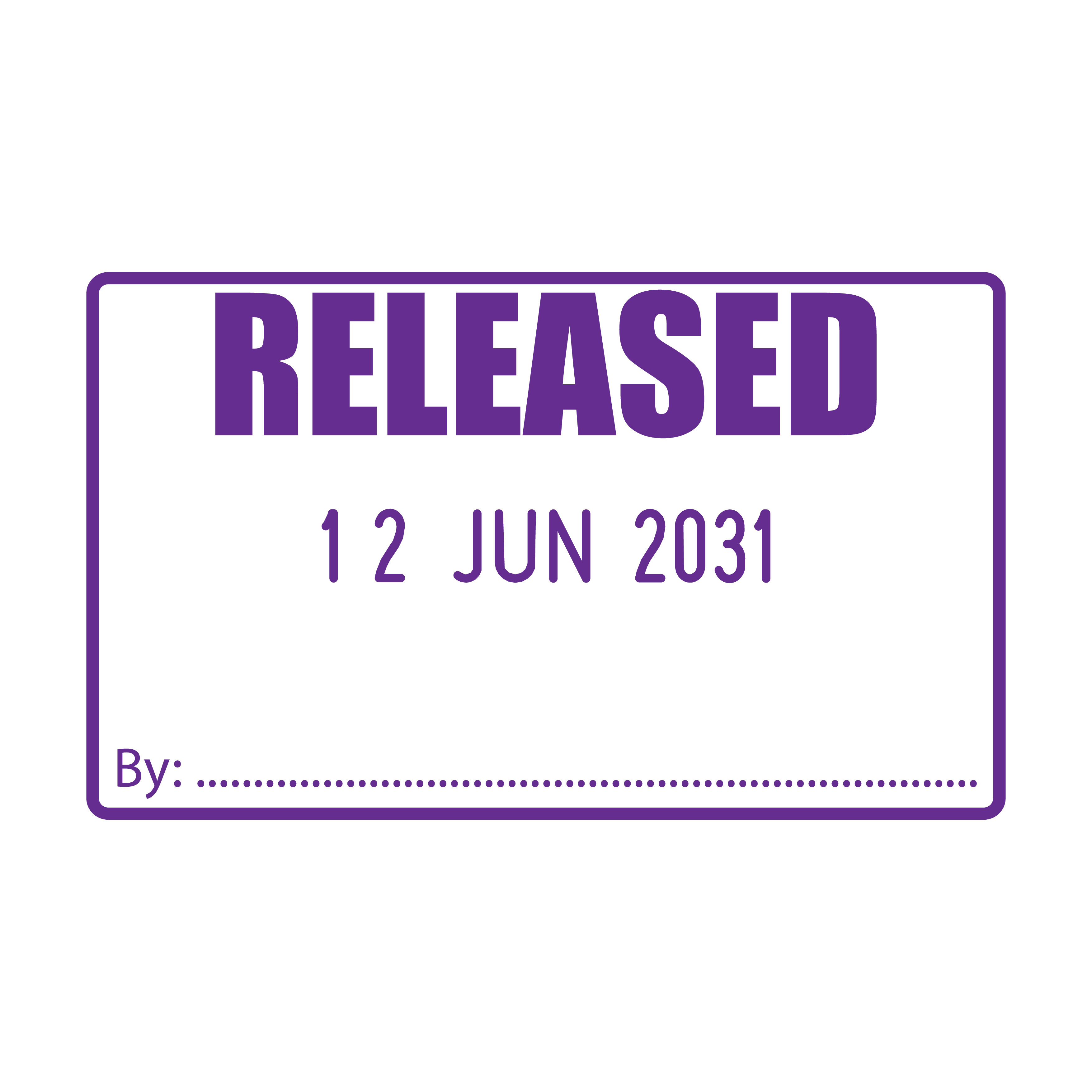 Released Date Stamp – Stamp Lab
