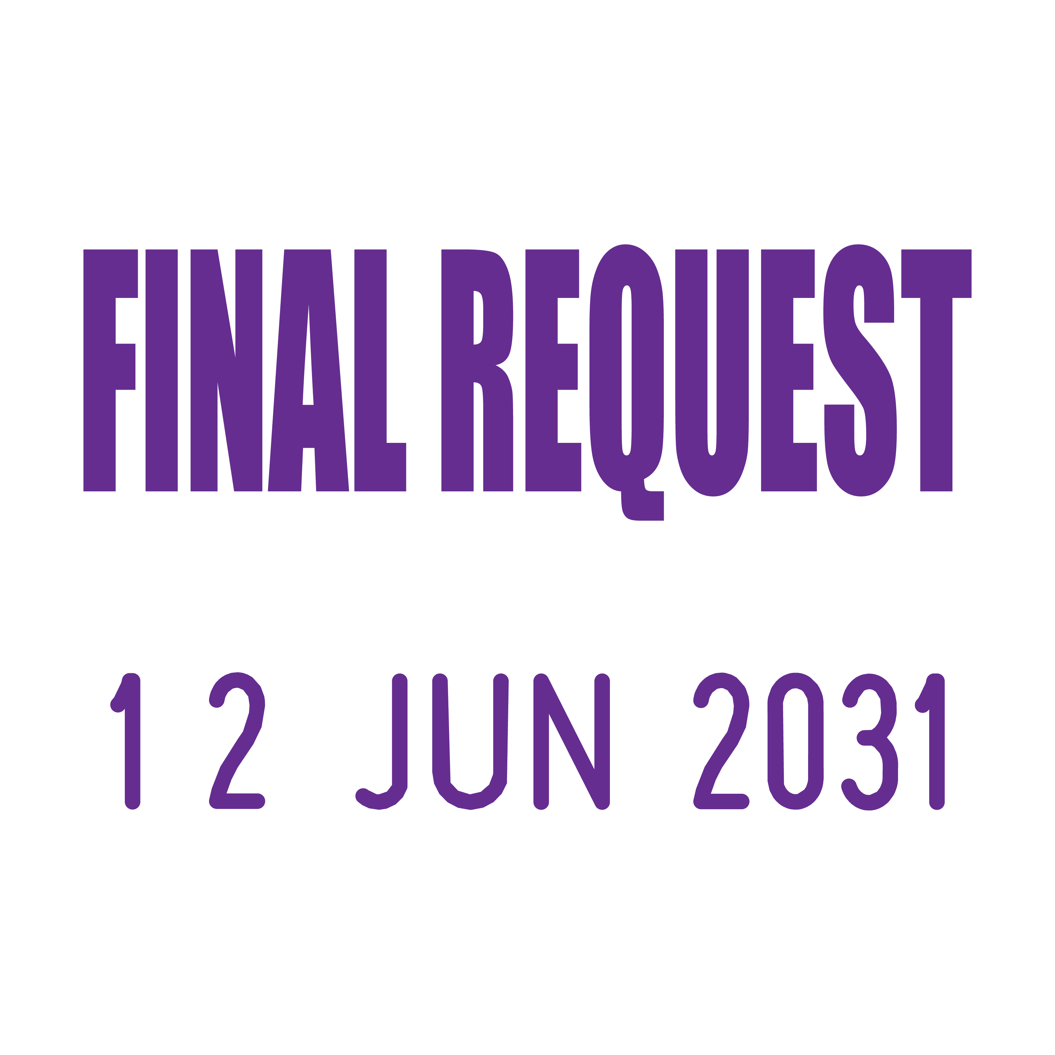 Final Request Mini-Date Stamp – Stamp Lab