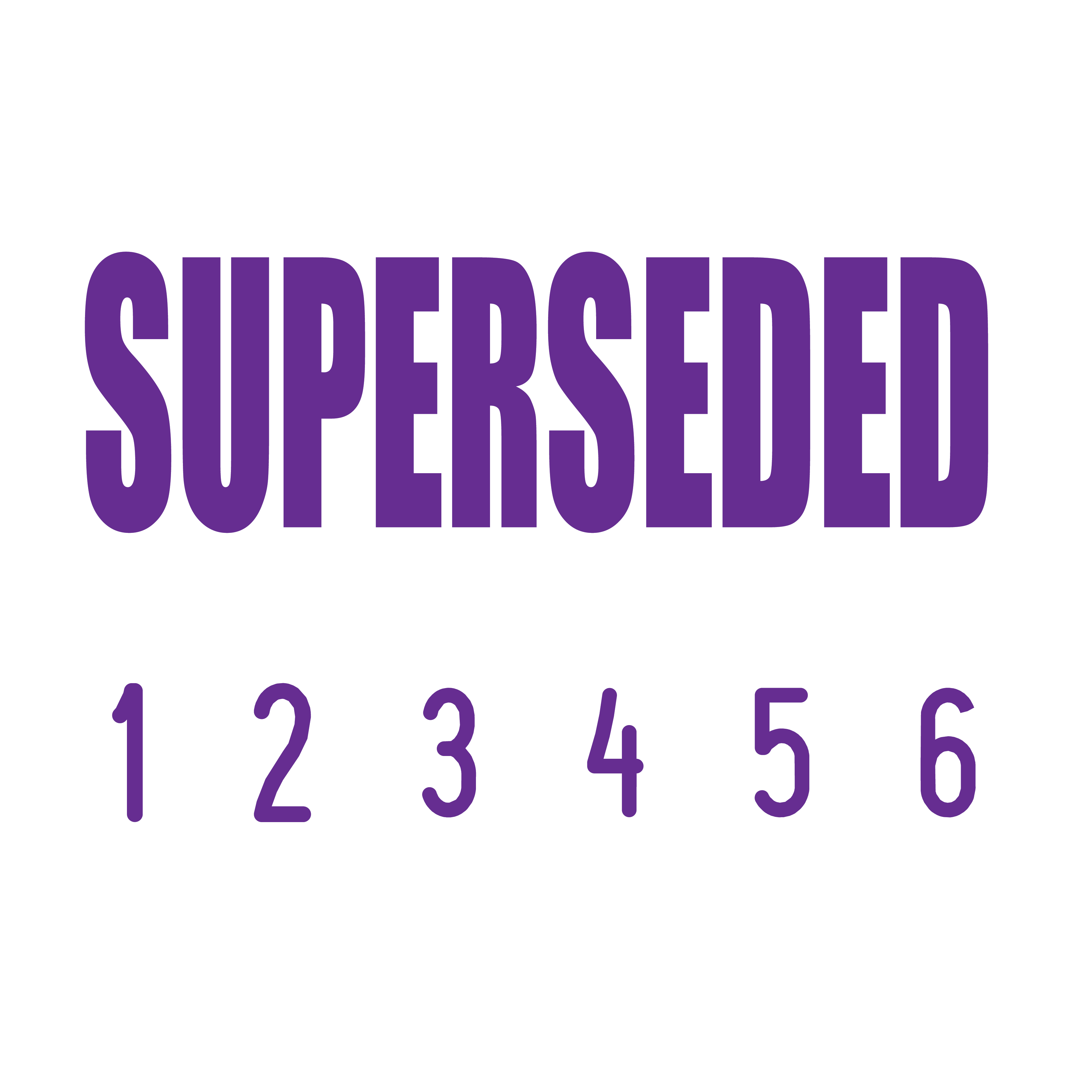 Superseded Mini-Number Stamp – Stamp Lab