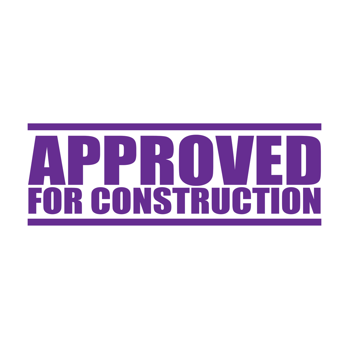 Approved for Construction Stamp – Stamp Lab