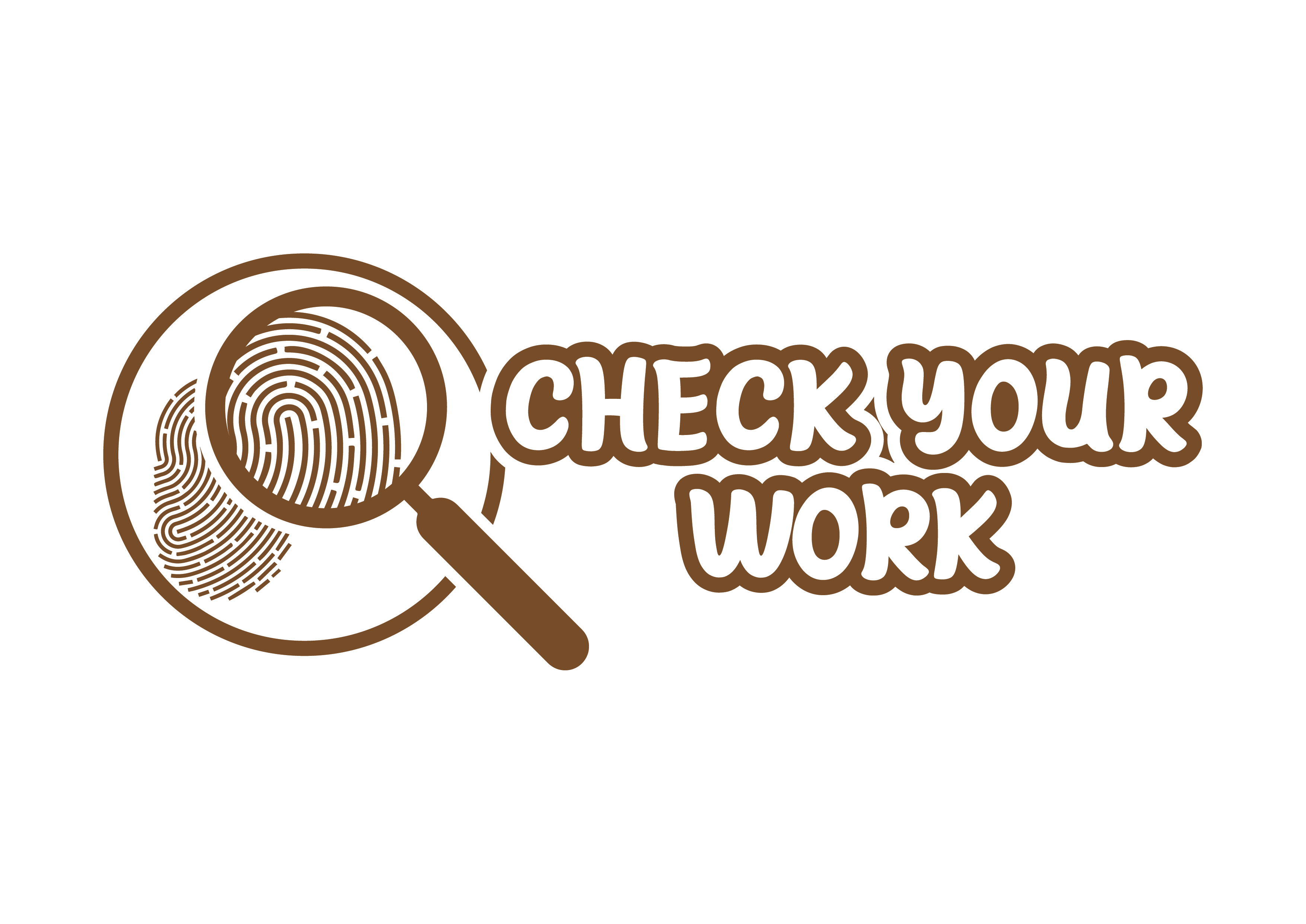 Check Your Work - School Teacher Stamp – Stamp Lab