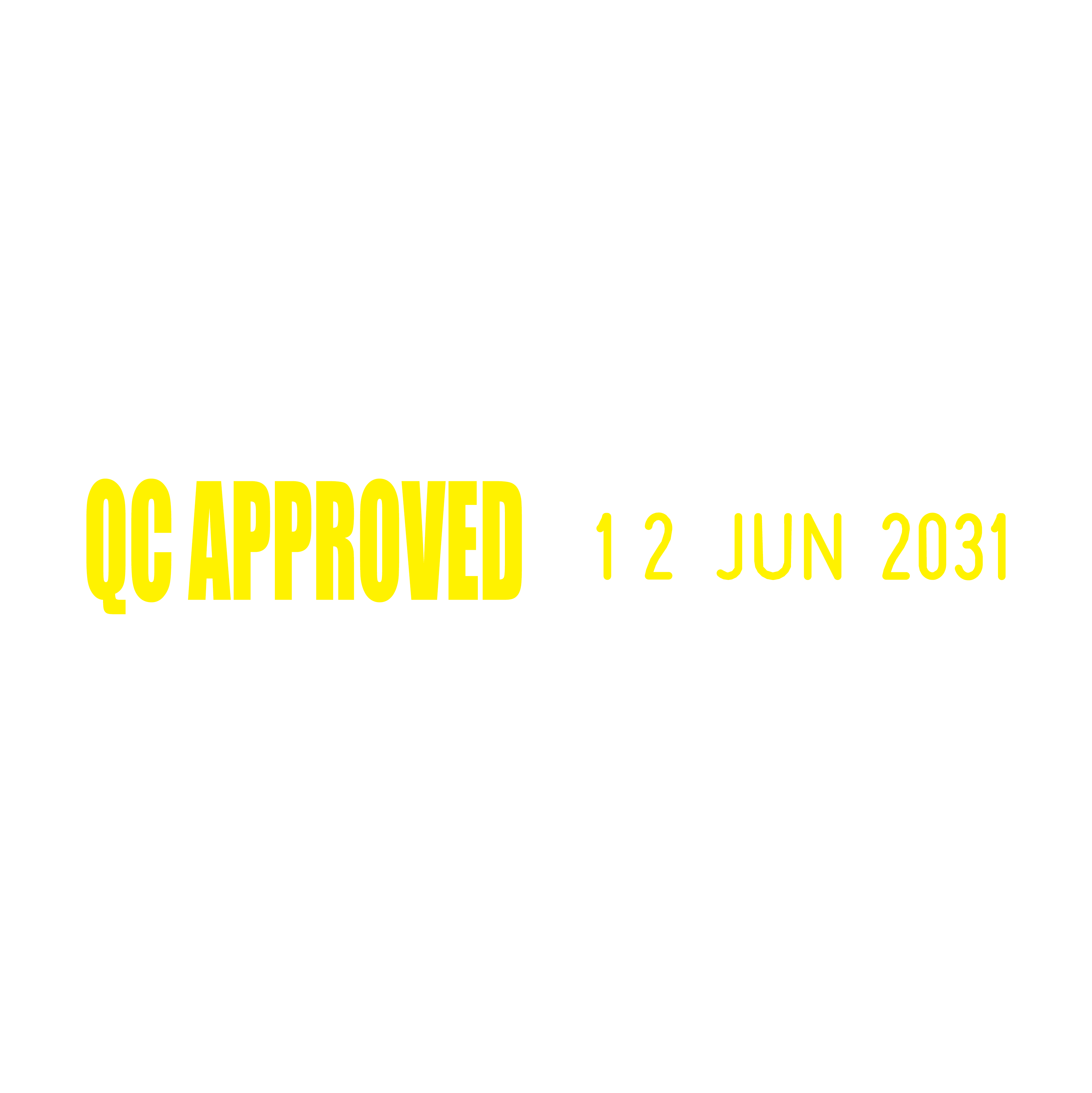QC Approved Side-by-Side Date Stamp – Stamp Lab